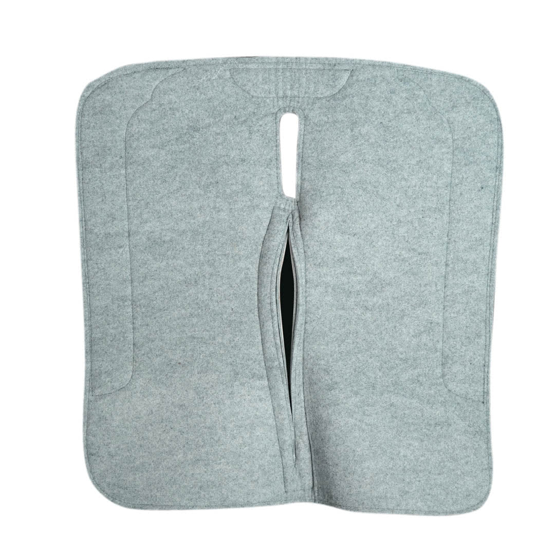 TuffRider Polyester Felt Pad w/Rubber Sheet Insert - Grey - TuffRider ...