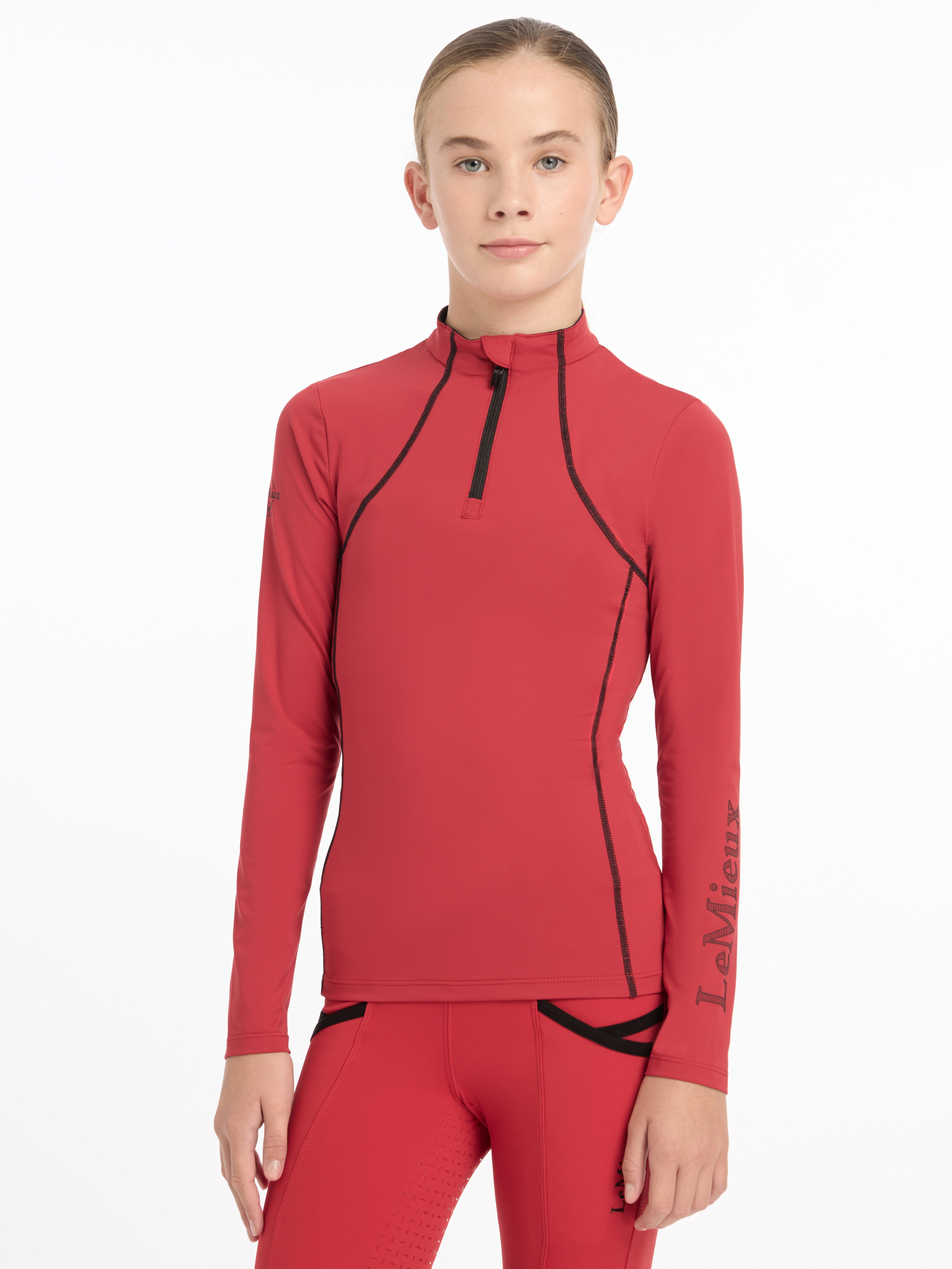 LeMieux Kids' Young Rider Base Layer - Chilli - Le Mieux-BNX103085 ...