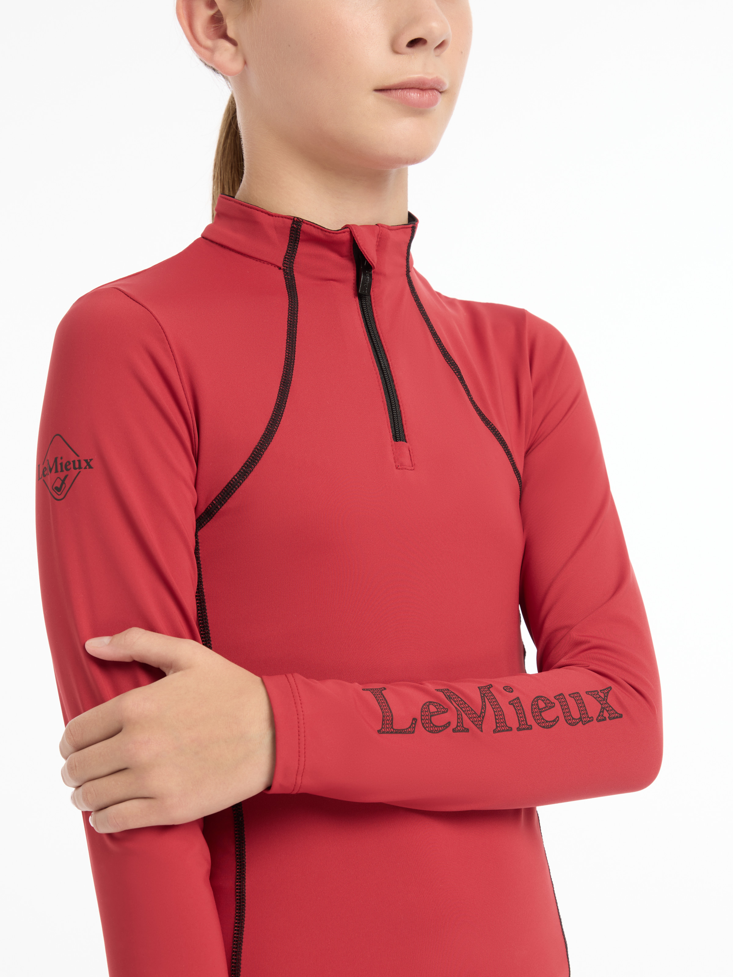 LeMieux Kids' Young Rider Base Layer - Chilli - Le Mieux-BNX103085 ...