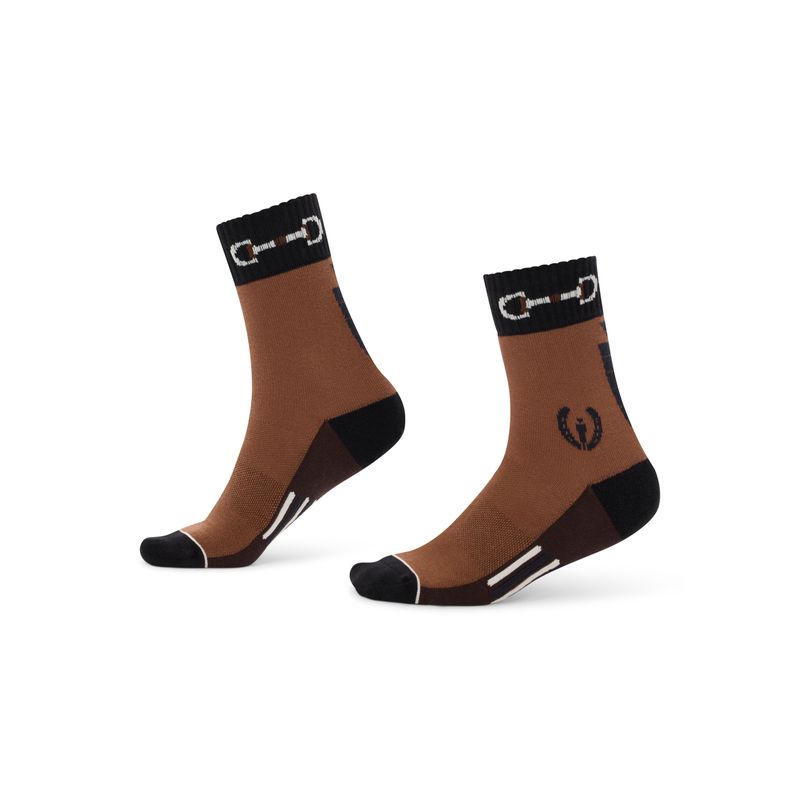 Kerrits Women's Band Of Bits Paddock Socks - Maple - Kerrits-30500 ...