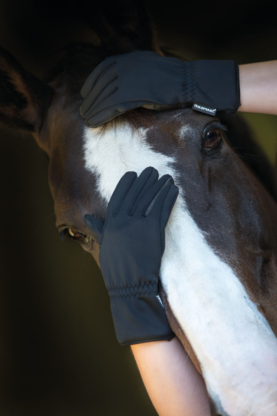 Horseware Yard Gloves - Black - Horseware-CGHY40-K000 - Tack Of The Day