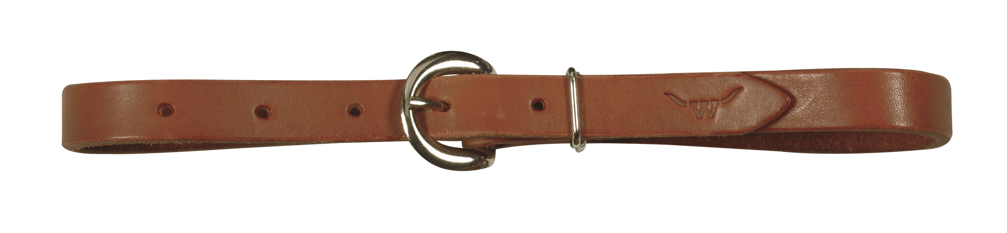 Western Rawhide 1" Leather Rig Strap - Tobacco - Western Rawhide-203111 ...
