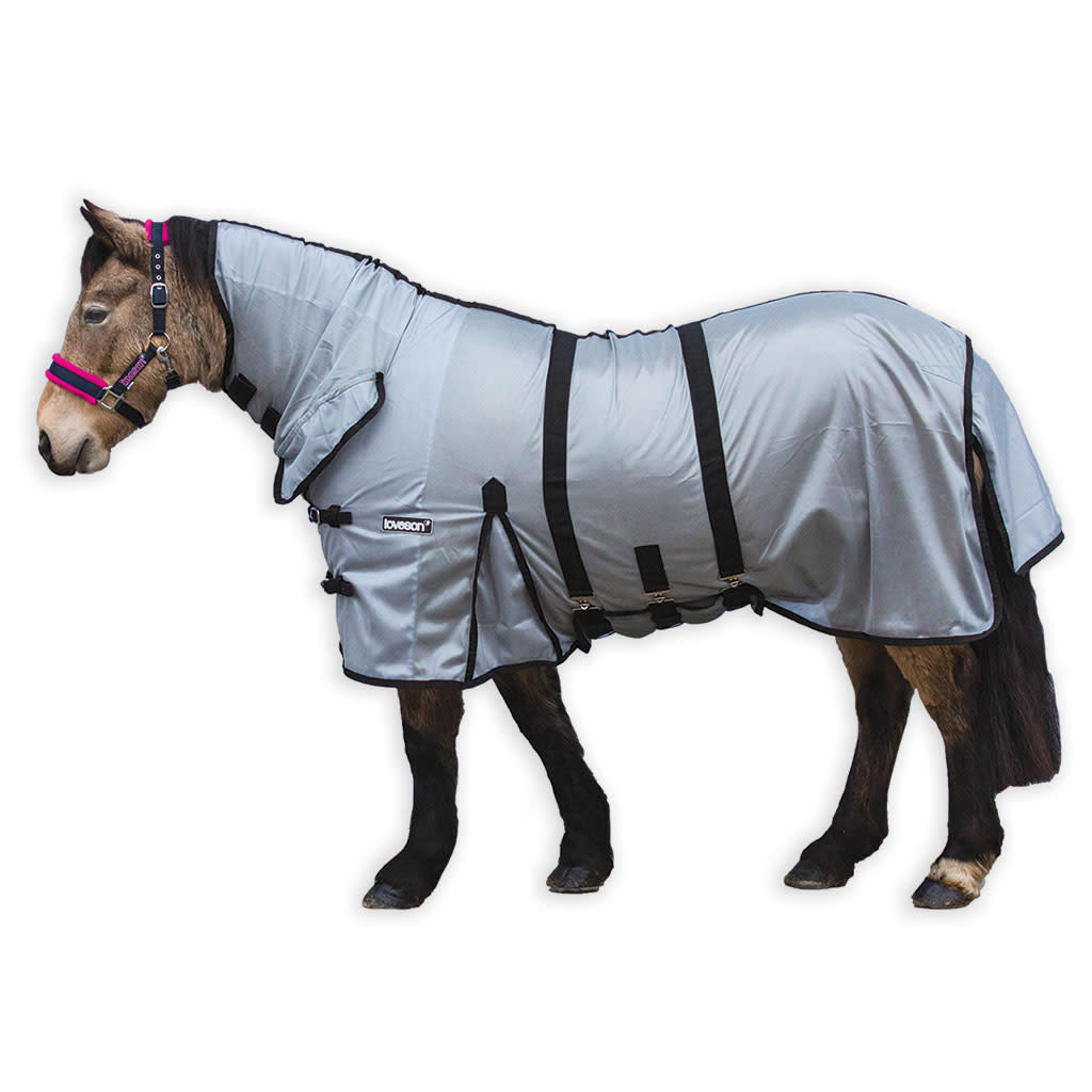 Loveson Fly Rug - Silver/Black - Loveson-AFLF70-IK00