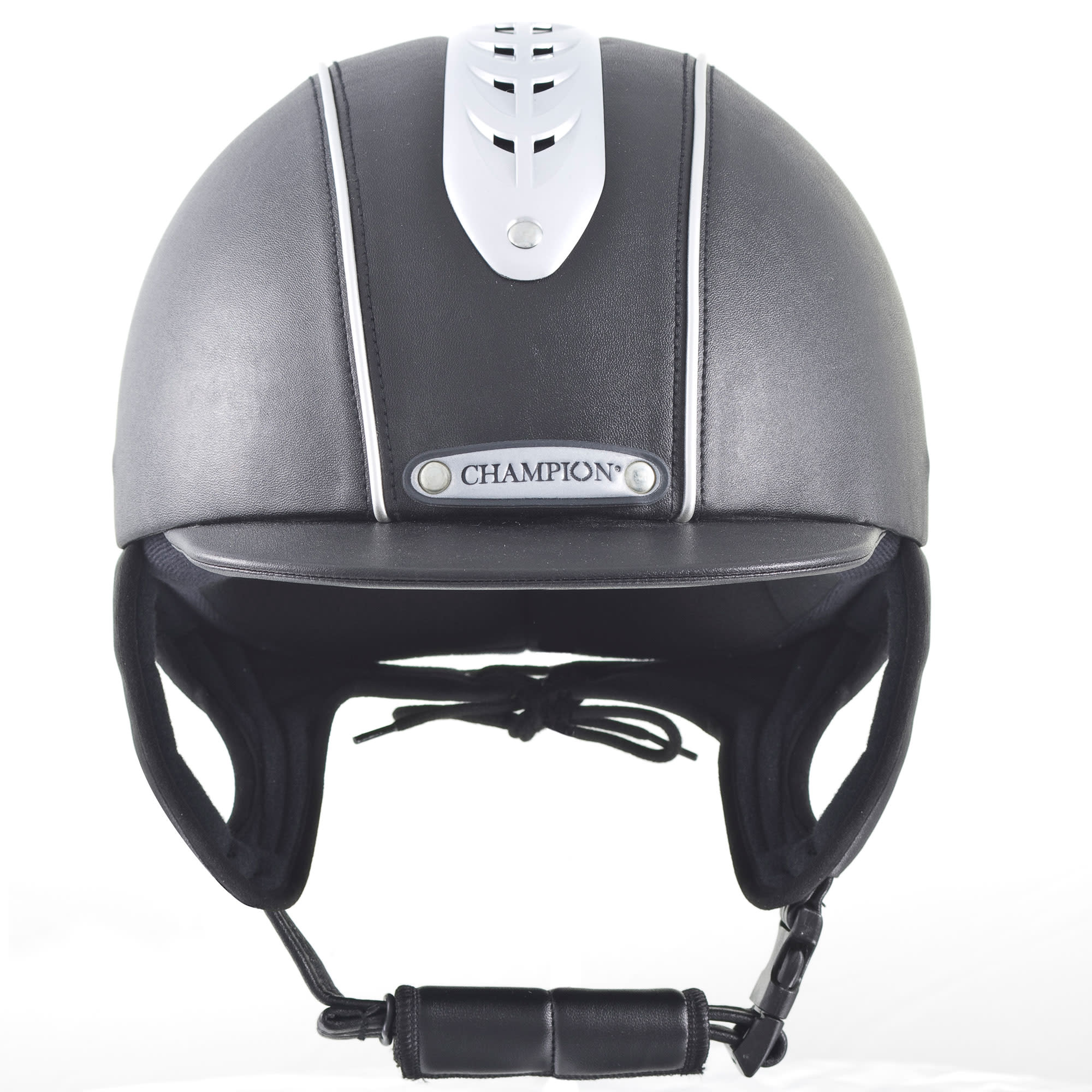 Champion Evolution Pearl Helmet - Black - Champion-70-1006-BK - Tack Of ...
