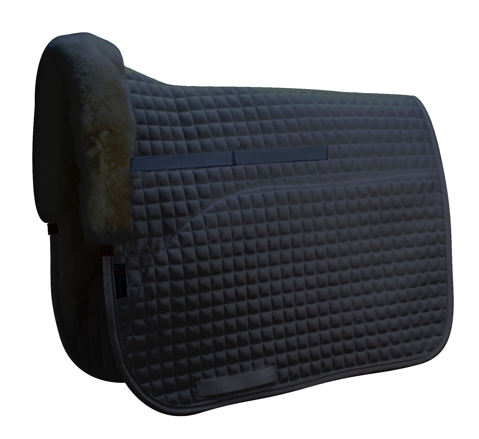 T3 Matrix Pro-Impact CoolBack Competition Dressage Pad - Black - T3-27 ...