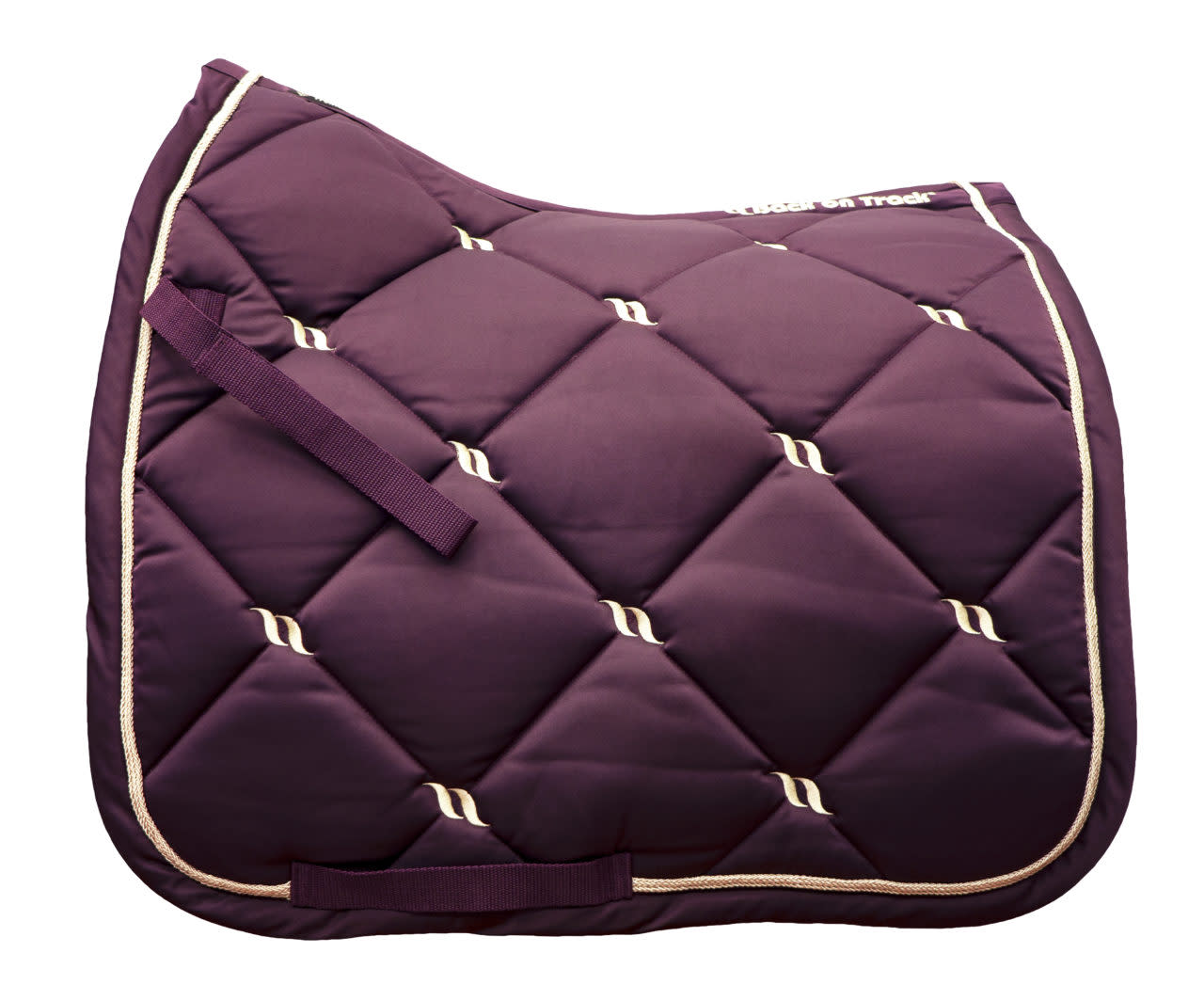 Back on Track Nights Collection Dressage Saddle Pad - Ruby - Back on ...