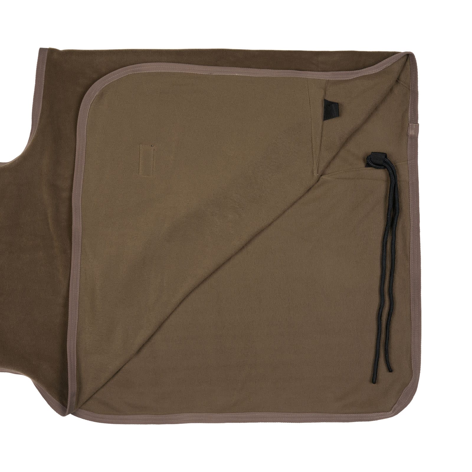 Horze Marquess Fleece Riding Blanket - Wedgewood Brown - Horze-24674 ...