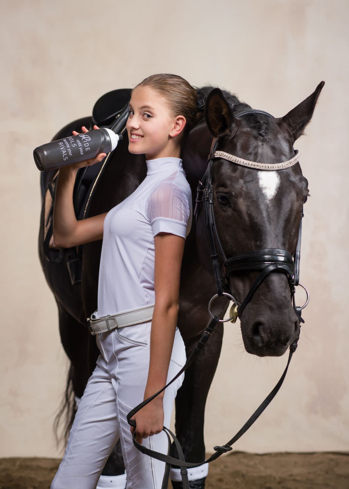 Cavalliera Thirst Rocket Bottle - Transparent Black Smoke - Cavalliera ...