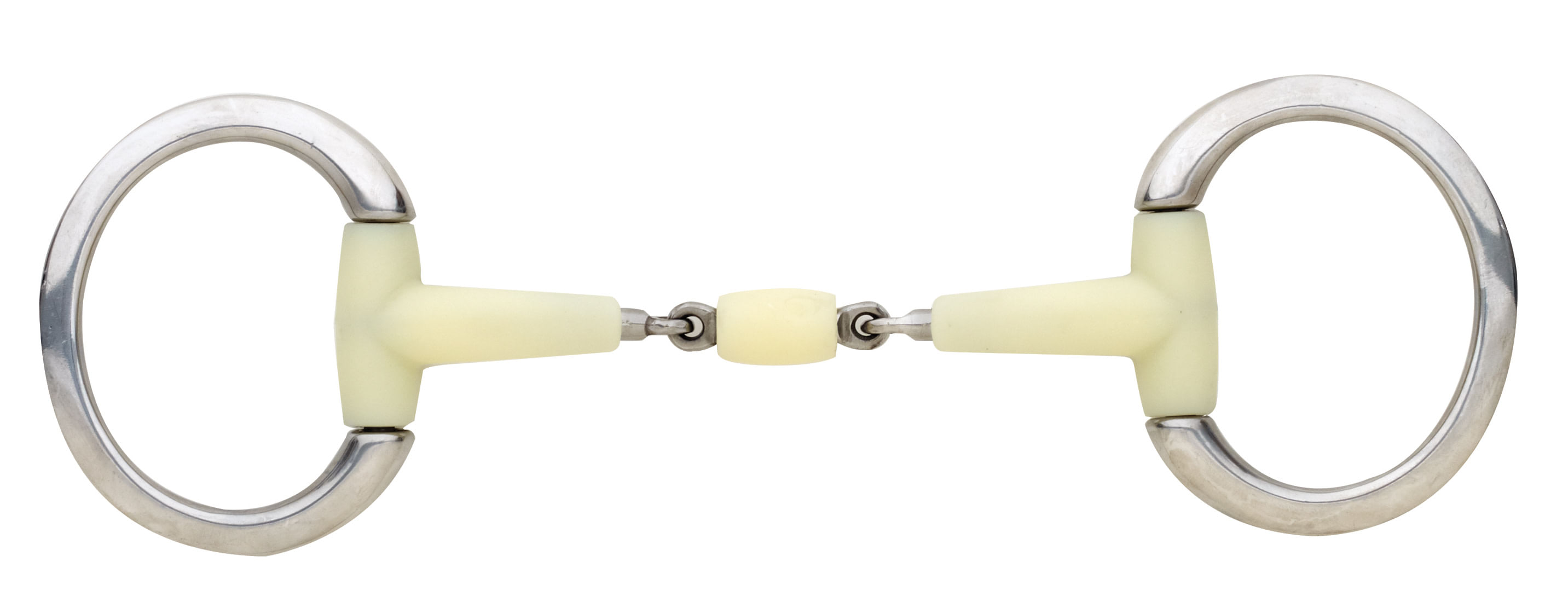 Happy Mouth Bits Contour Double Jointed Roller Flat Eggbutt - Happy ...