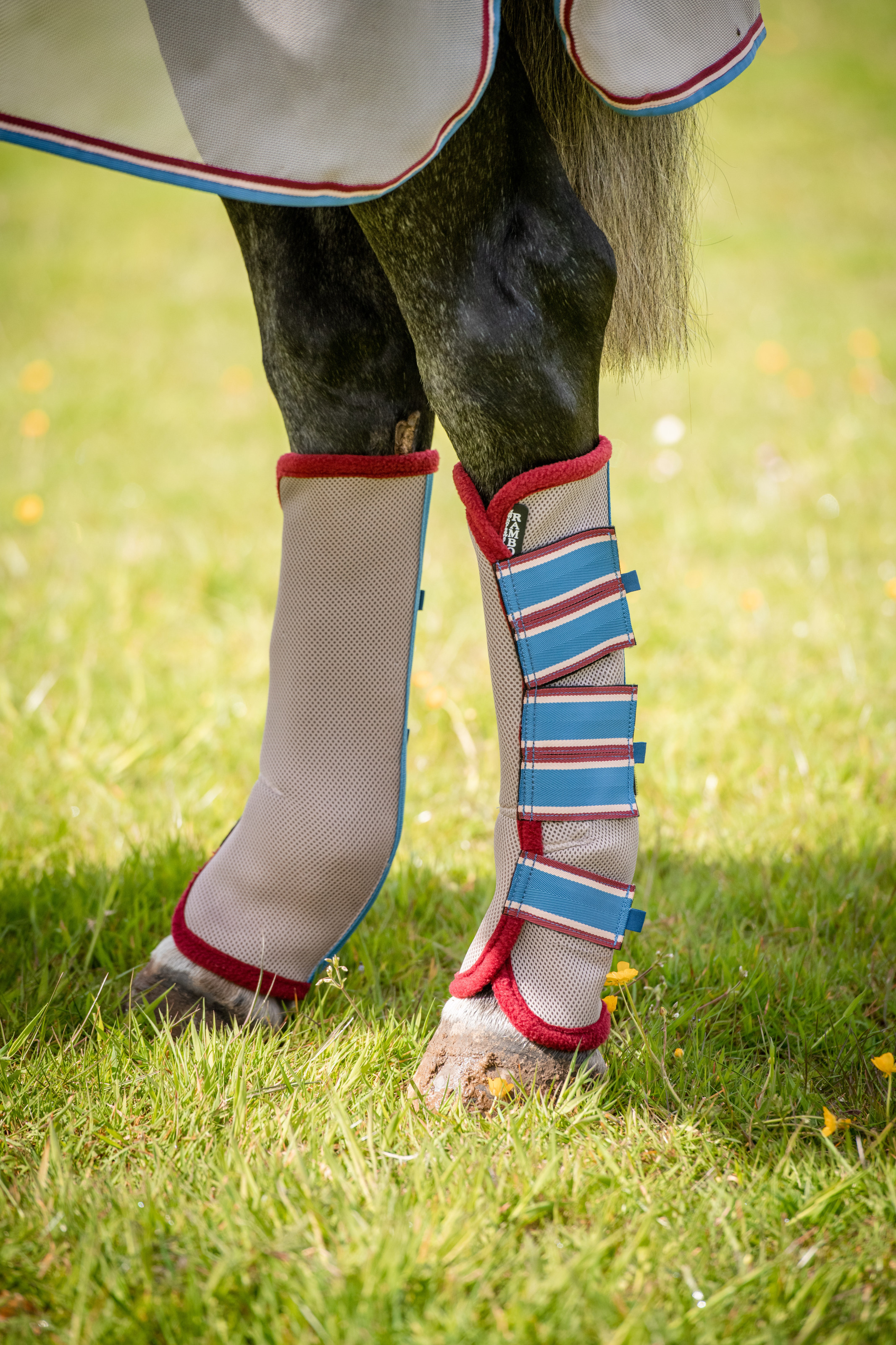 Rambo Flyboot Airmesh w/o Vamoose - Oatmeal/Cherry/Peach/Blue - Rambo ...