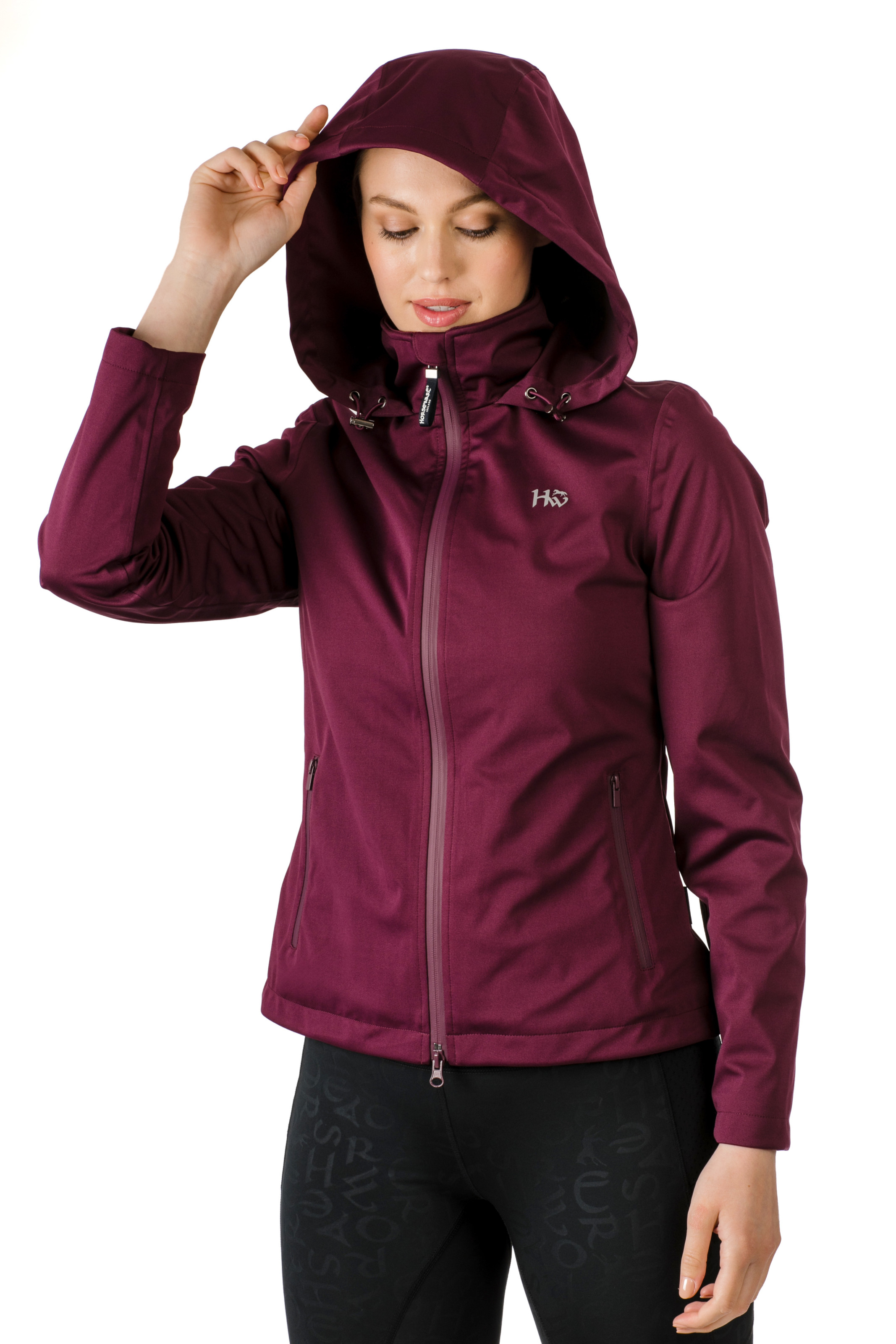 Horseware Women's Ona Softshell Jacket - Beetroot Purple - Horseware ...