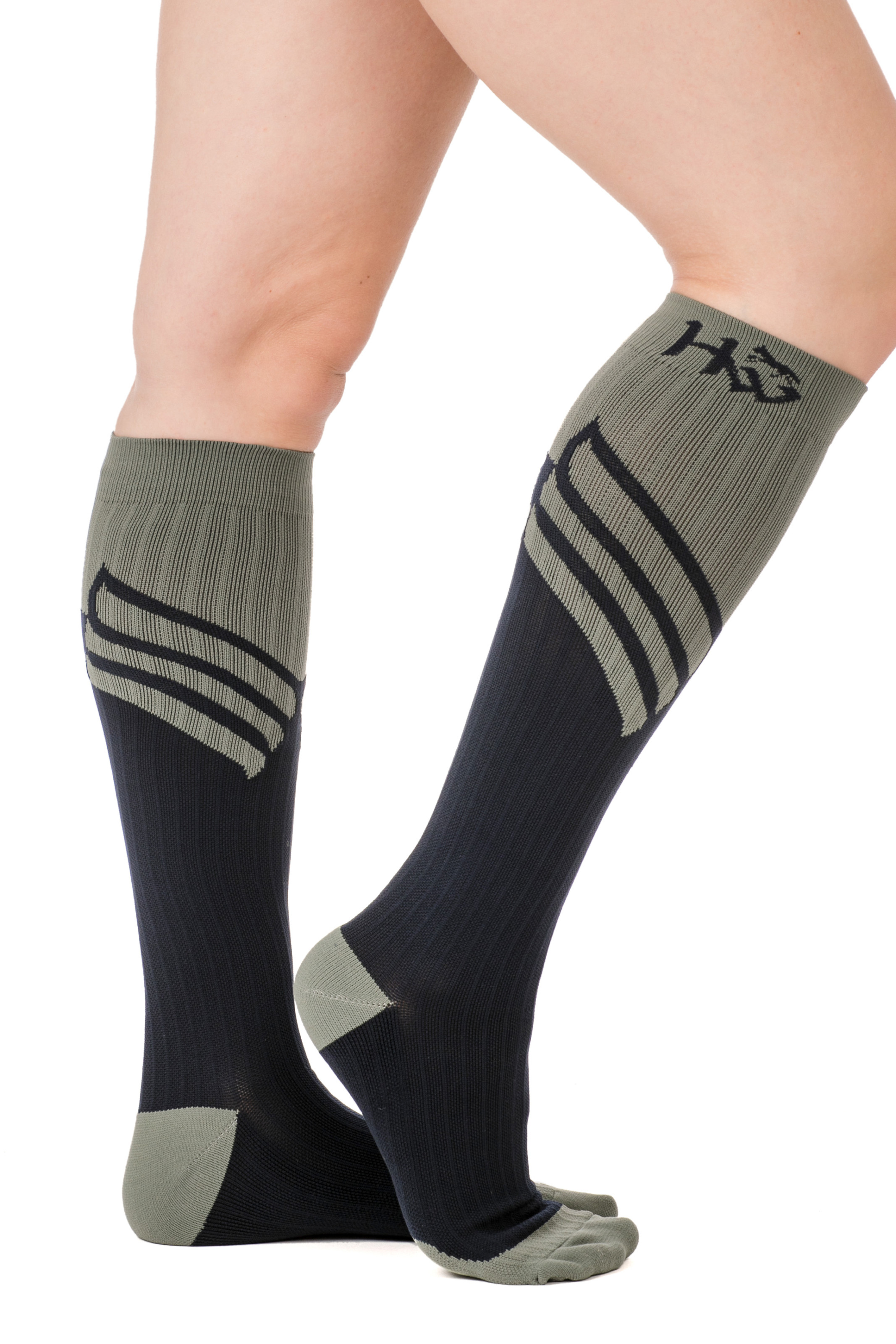 Horseware Sports Compression Socks - Stormy Sea Navy - Horseware-COHCTR ...