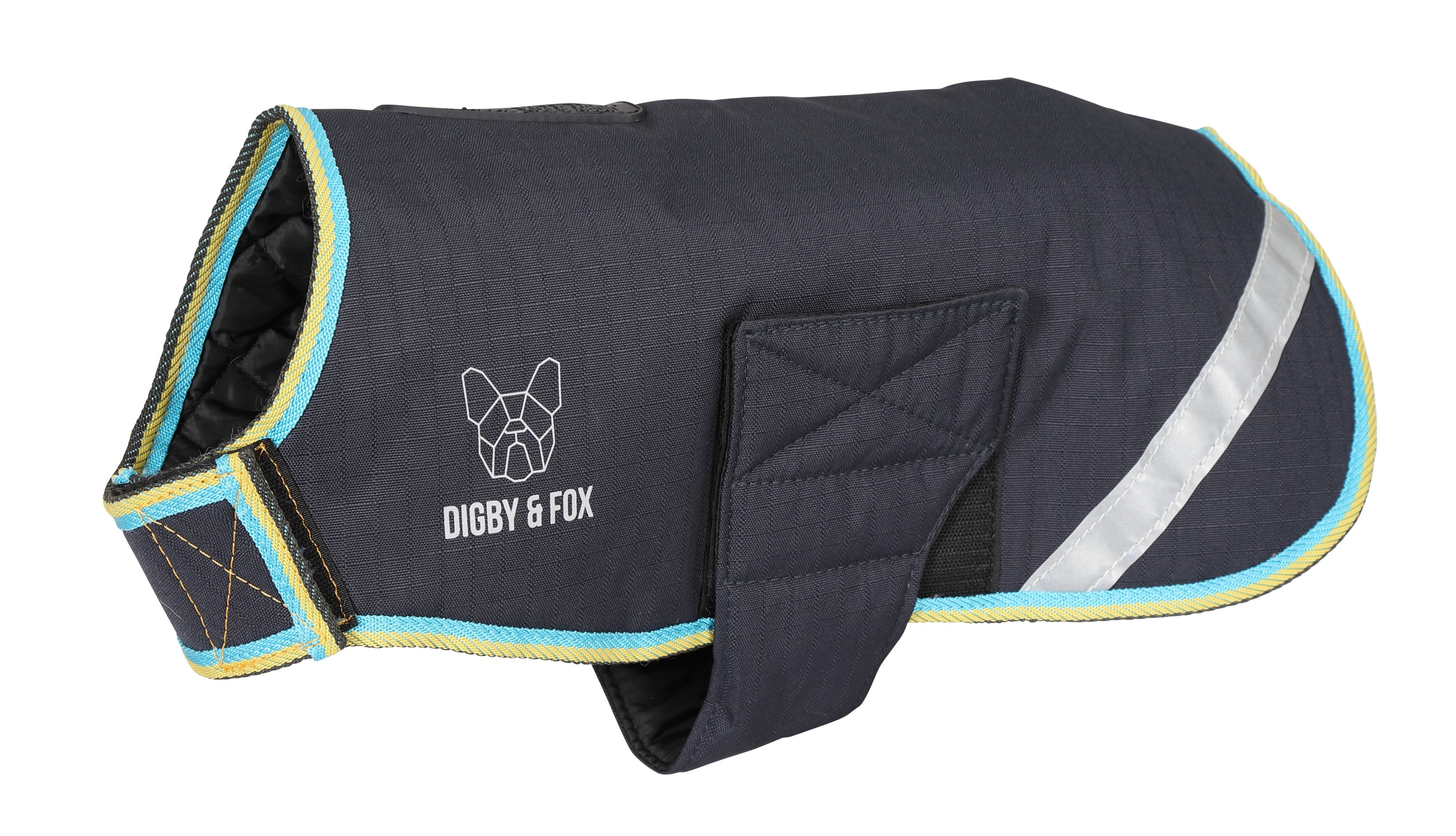 Digby & Fox Waterproof Dog Coat - Gray - Digby & Fox-6892-GRAY - Tack ...