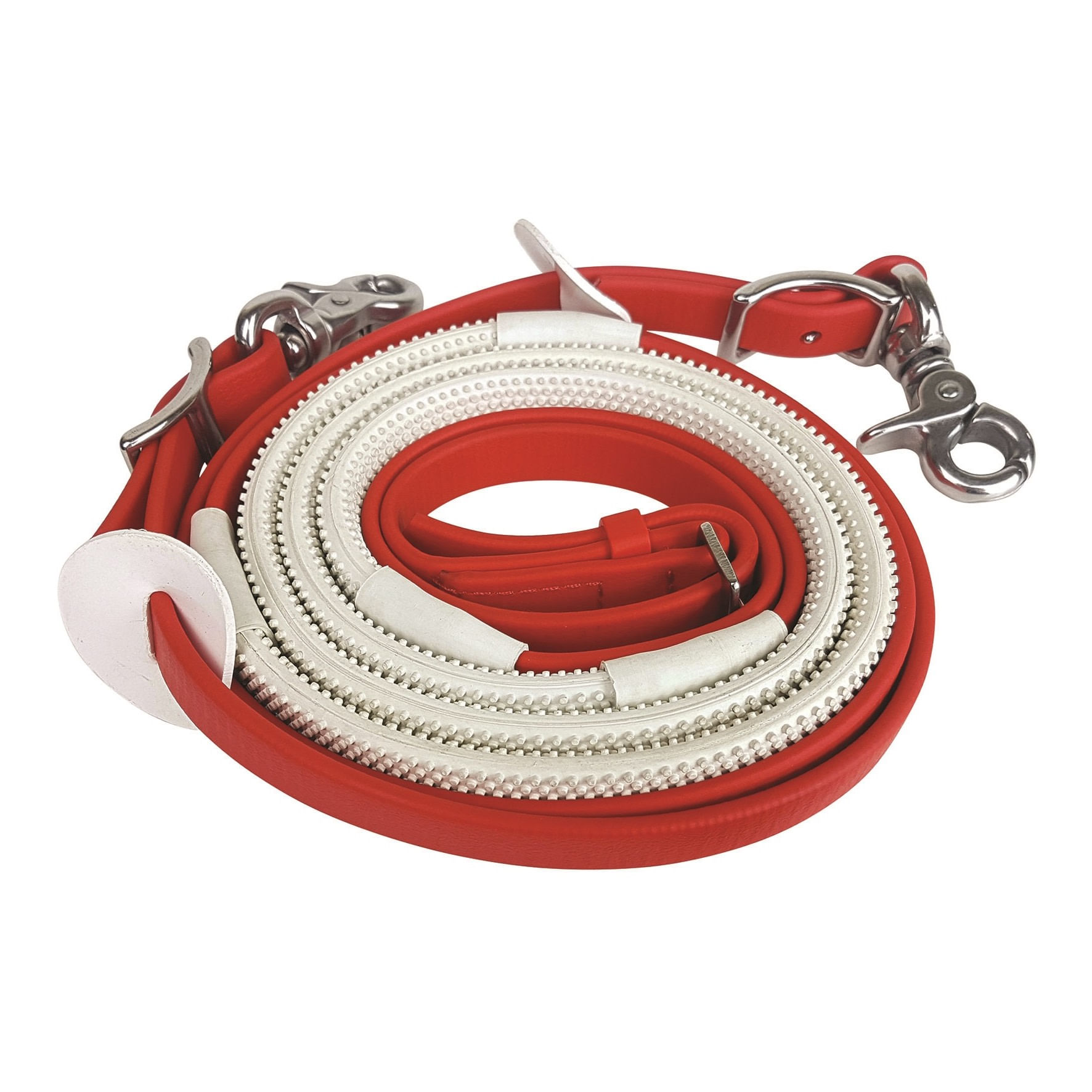 Zilco Ultra Endurance Reins - Red - Zilco-97-5035-RD - Tack Of The Day