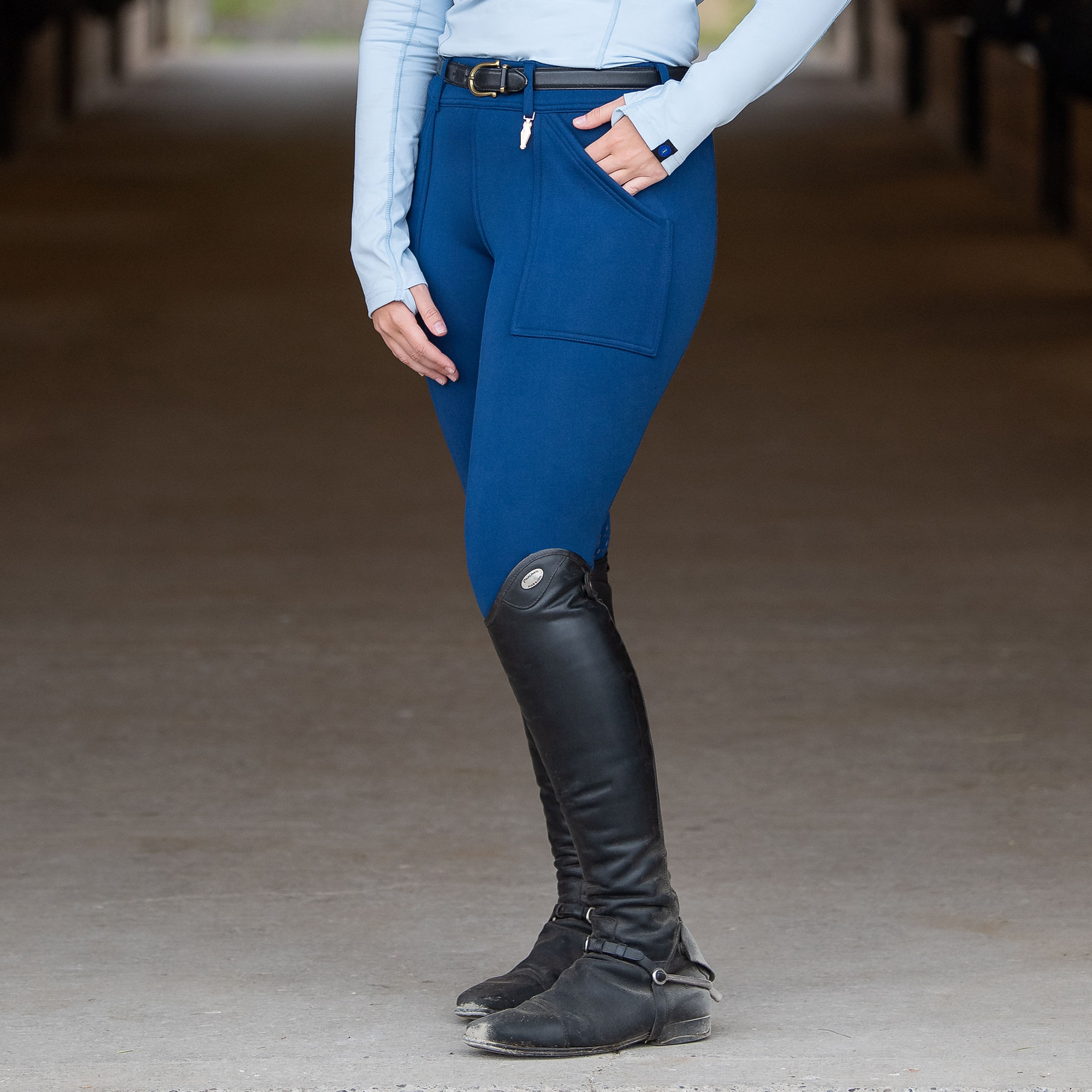 Irideon Women's Fjord Fleece Full Seat Breeches - Macaw - Irideon-30 ...