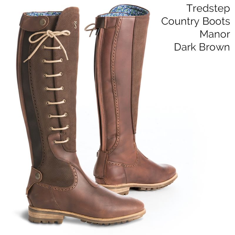 Good: Tredstep Manor Country Boot - 40 Wide Regular - Brown - Tack Of ...