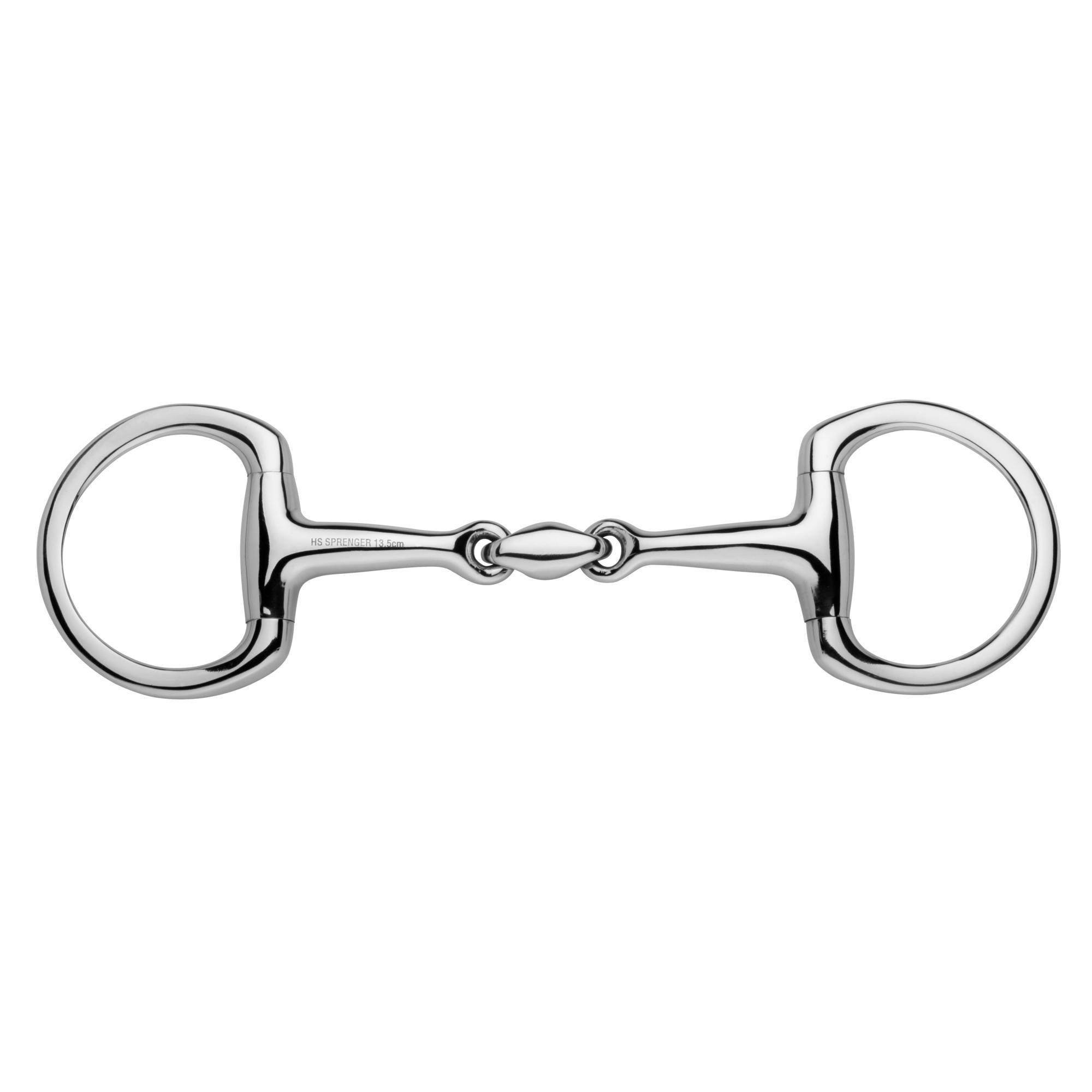 Herm Sprenger Double Jointed Stainless Steel Eggbutt Bit 16mm - Herm ...