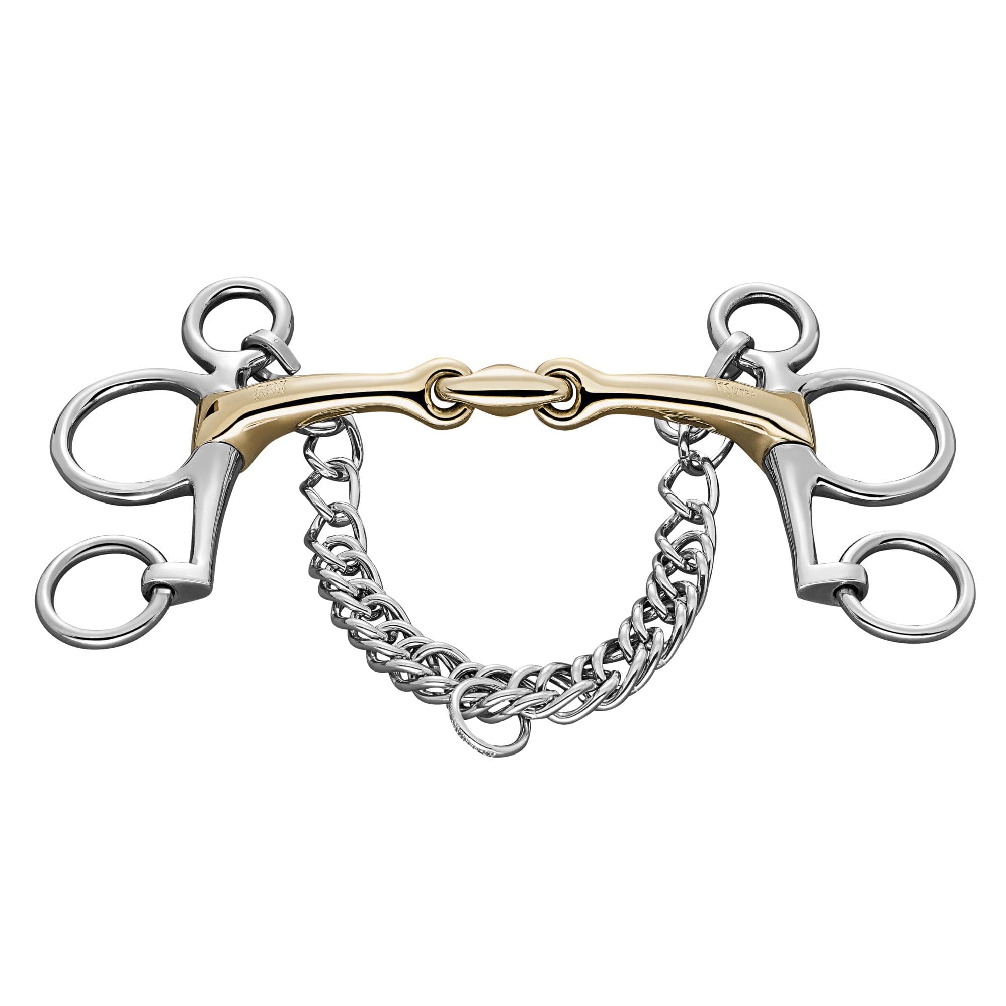 Herm Sprenger Dynamic RS Pelham Bit 16mm Double Jointed - Herm Sprenger ...