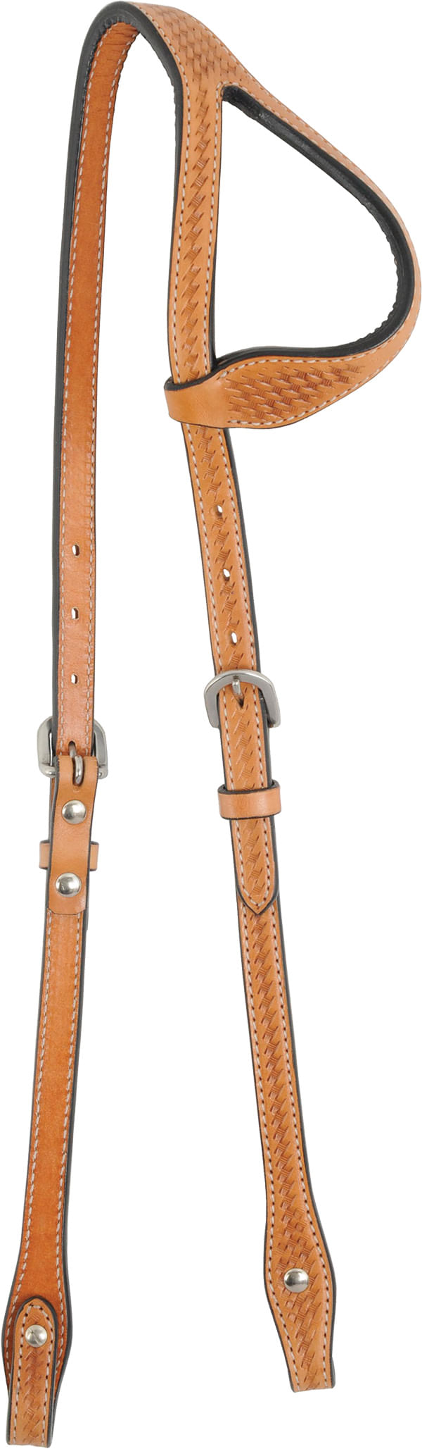 Western Rawhide Tool Strap One Ear Headstall - Golden - Western Rawhide ...