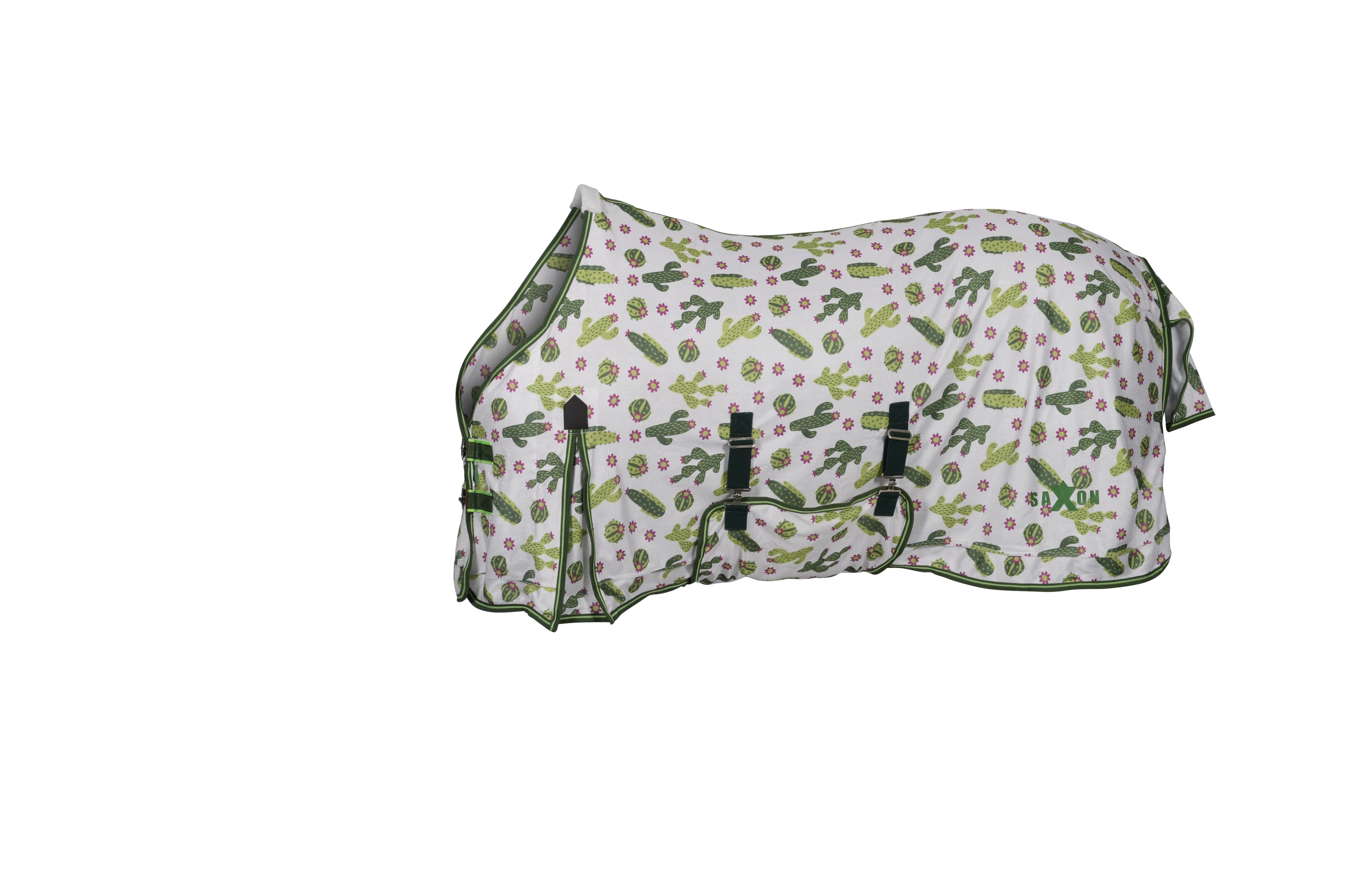 Saxon Mesh w/Gusset Belly Wrap Standard Neck - Cactus Print - Saxon ...