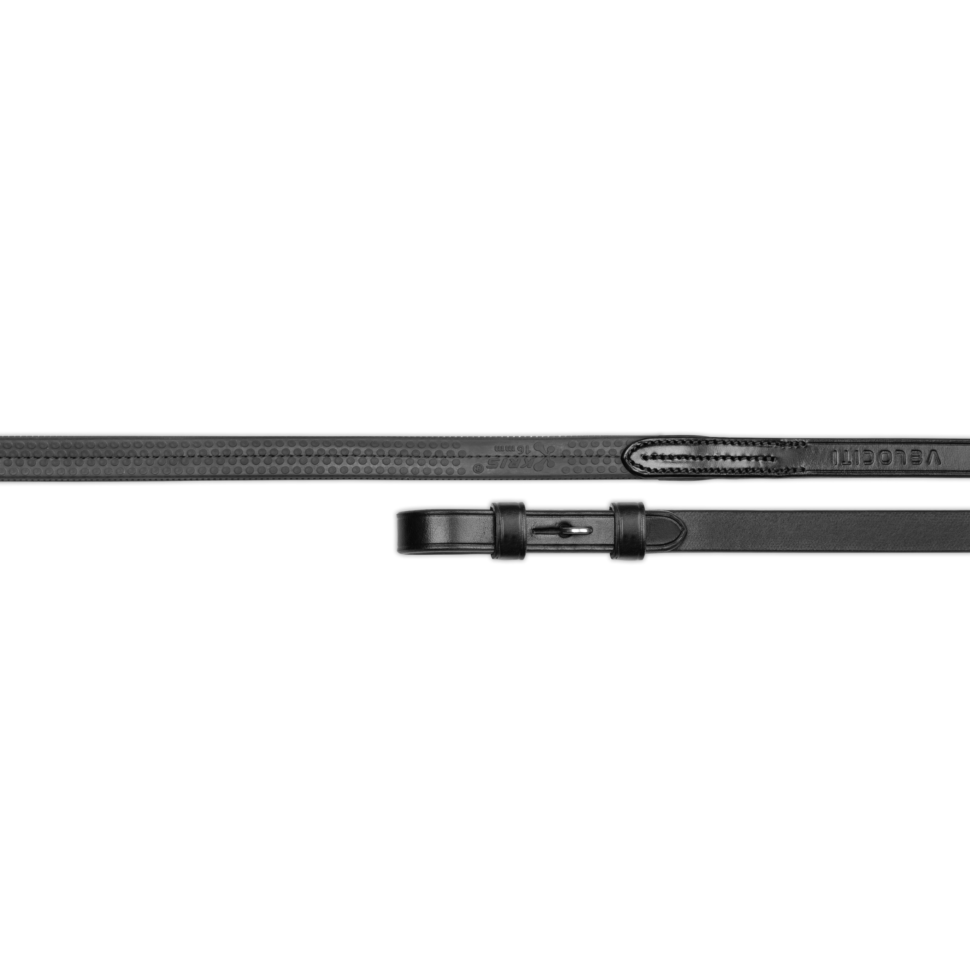 Shires Velociti Lusso Nylon Insert Rubber Grip Reins - Black - Velociti ...