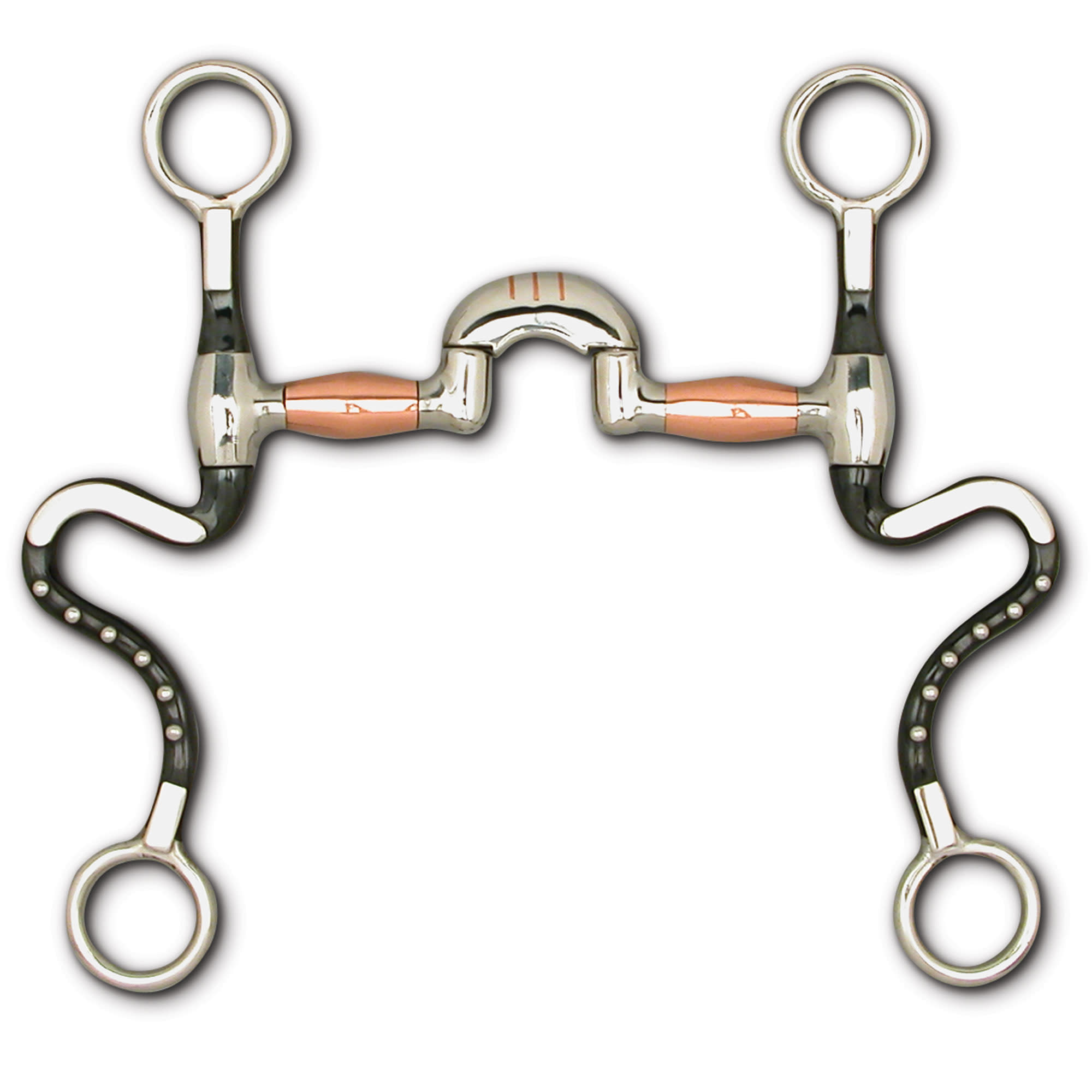 Toklat Low Port Copper roller Correction Curb w/Black Satin and Silver ...