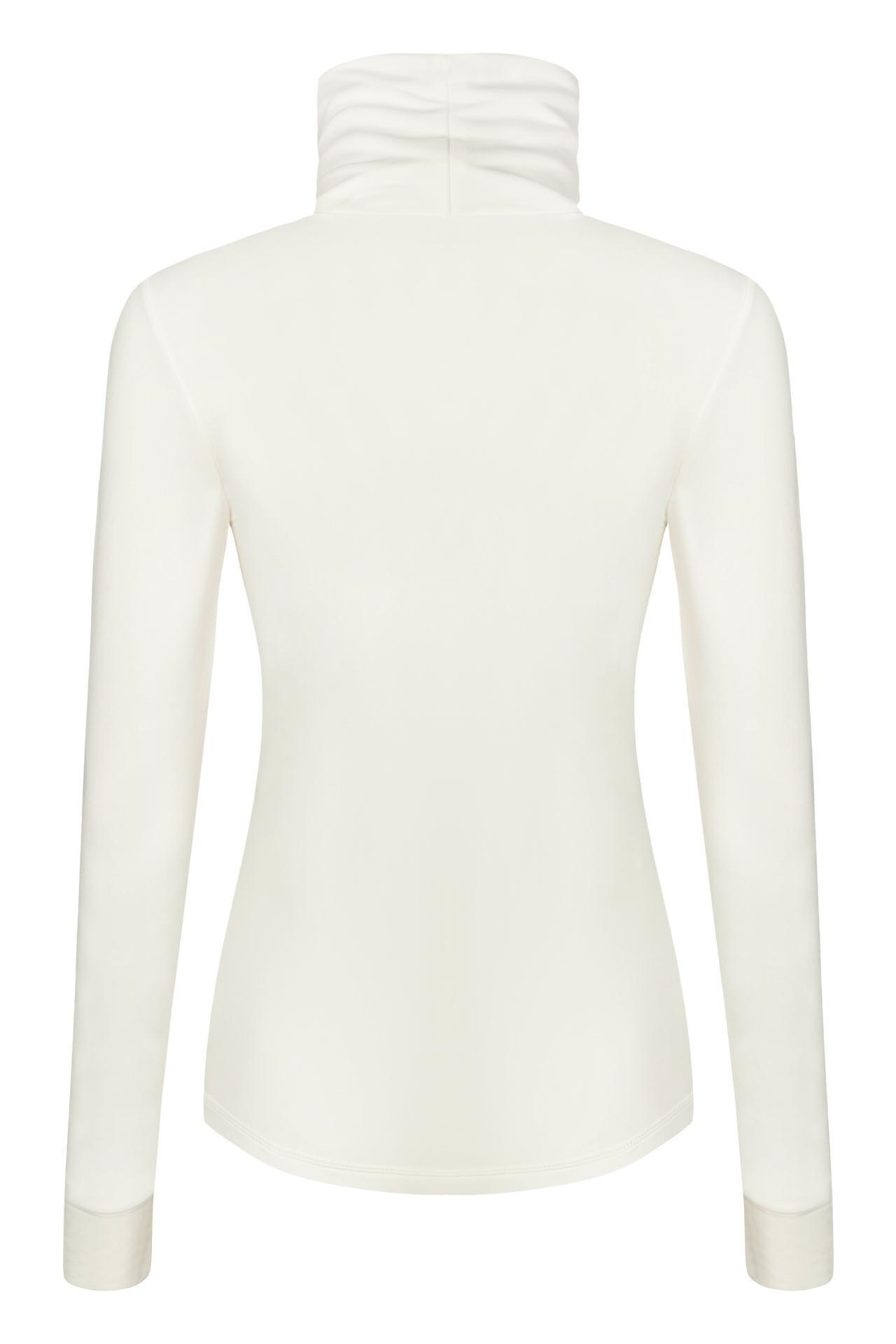 Fair Play Women's Matilda Technical Turtleneck - Ecru - Fair Play-09991 ...