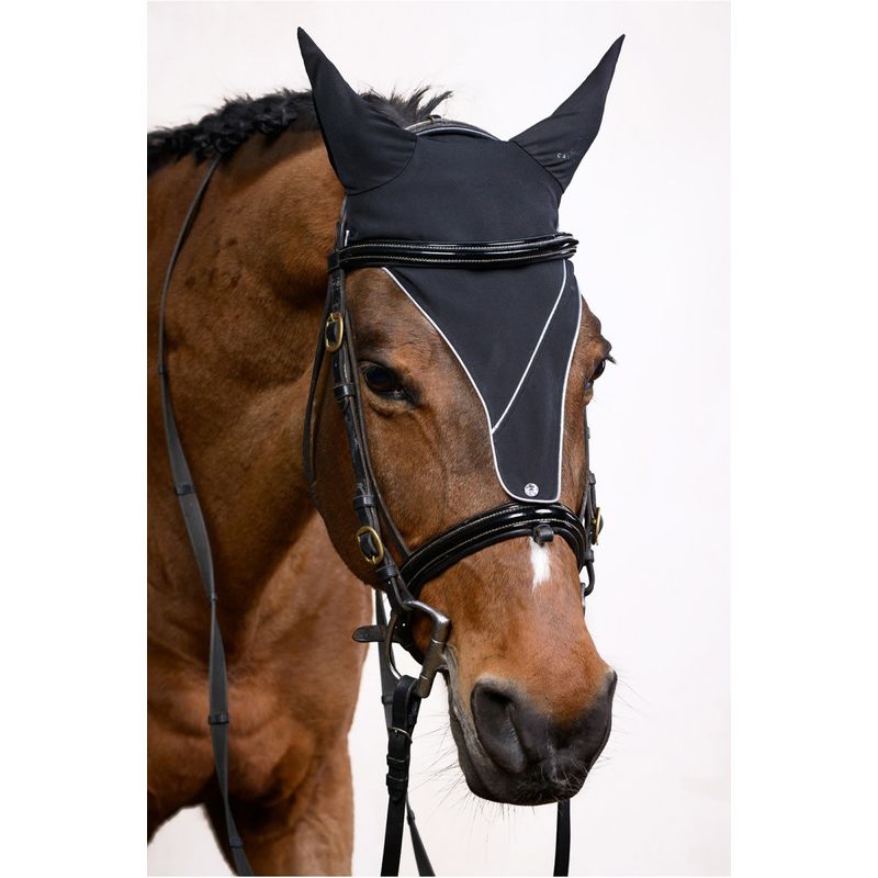 Cavalliera Elegance Long Ear Bonnet - Black - Cavalliera-300-002122 ...