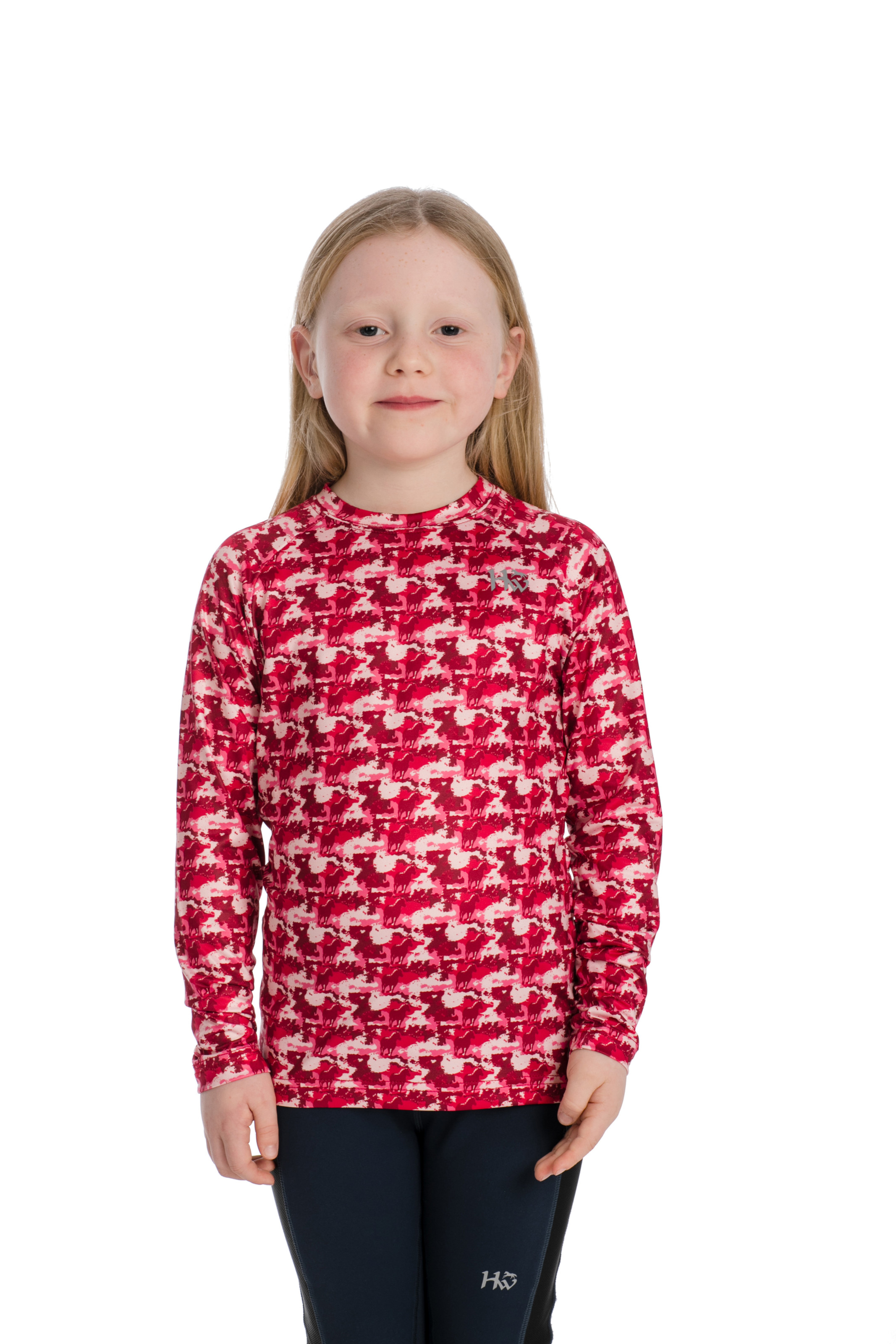 READY TO SHIP: Kids' Base Layer - 11-12 years - Horse Camo Print - Tack ...