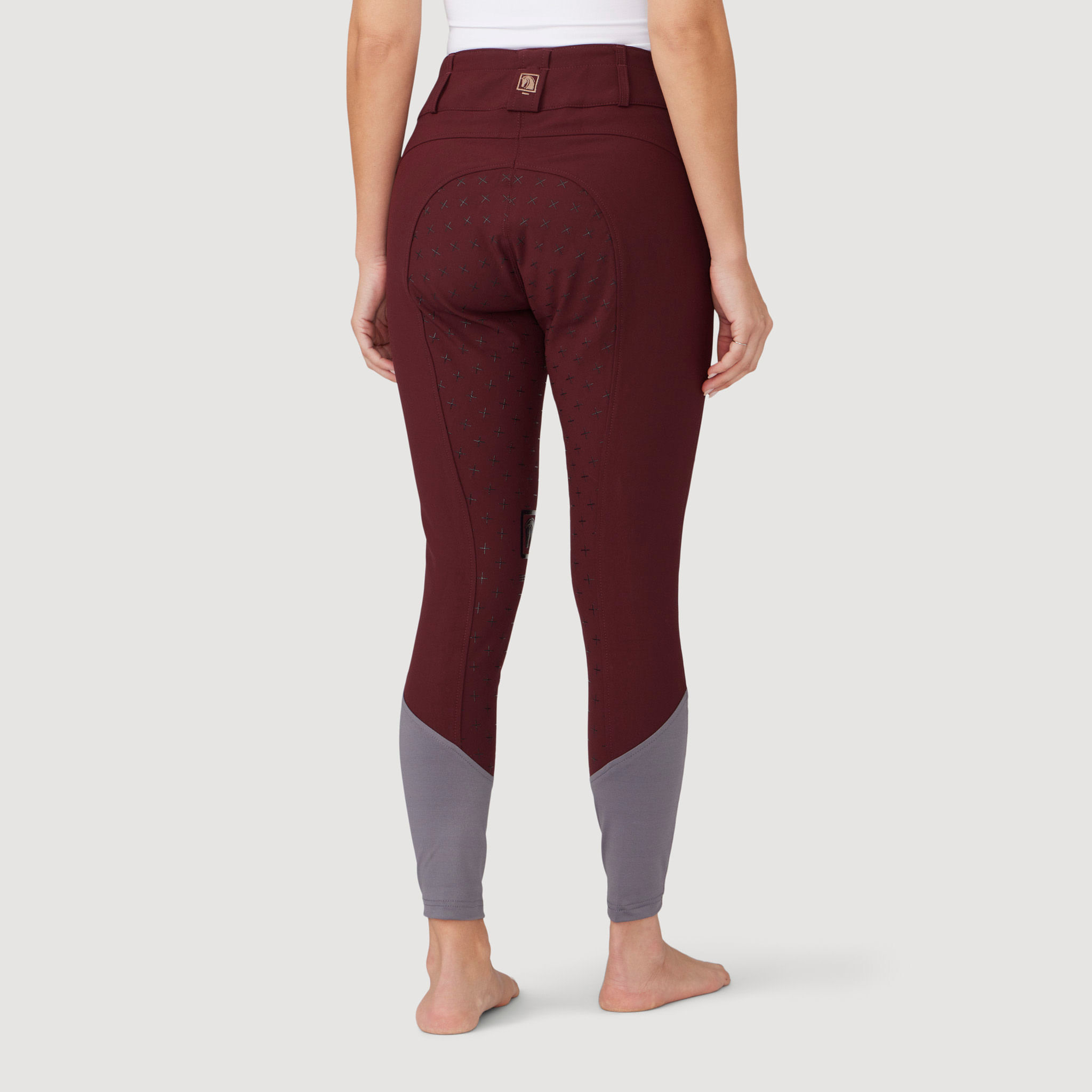 Romfh Women's Lexy 3-Button Full Grip Breeches - Dark Rust - Romfh ...