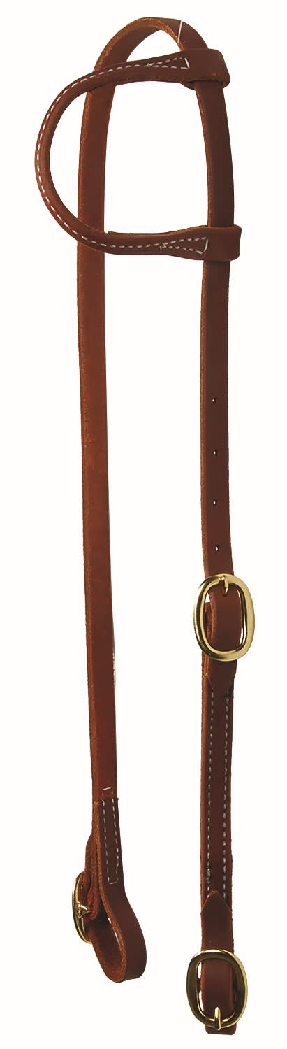 Western Rawhide Signature Hermann Oak One Ear Headstall w/Buckle Bit ...