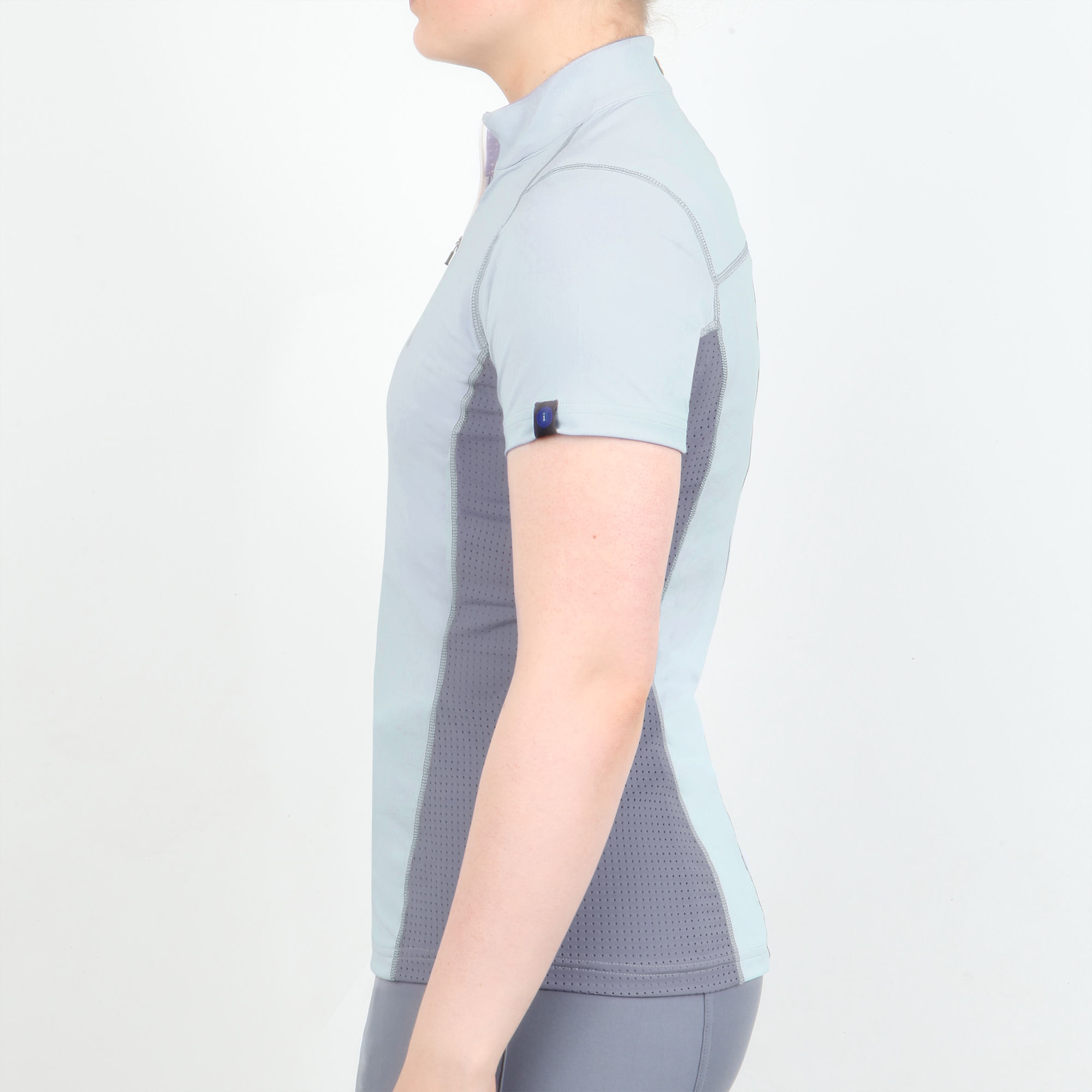 Irideon Women's IceTech Short Sleeve Jersey - Blue Snow/BlueBerry ...