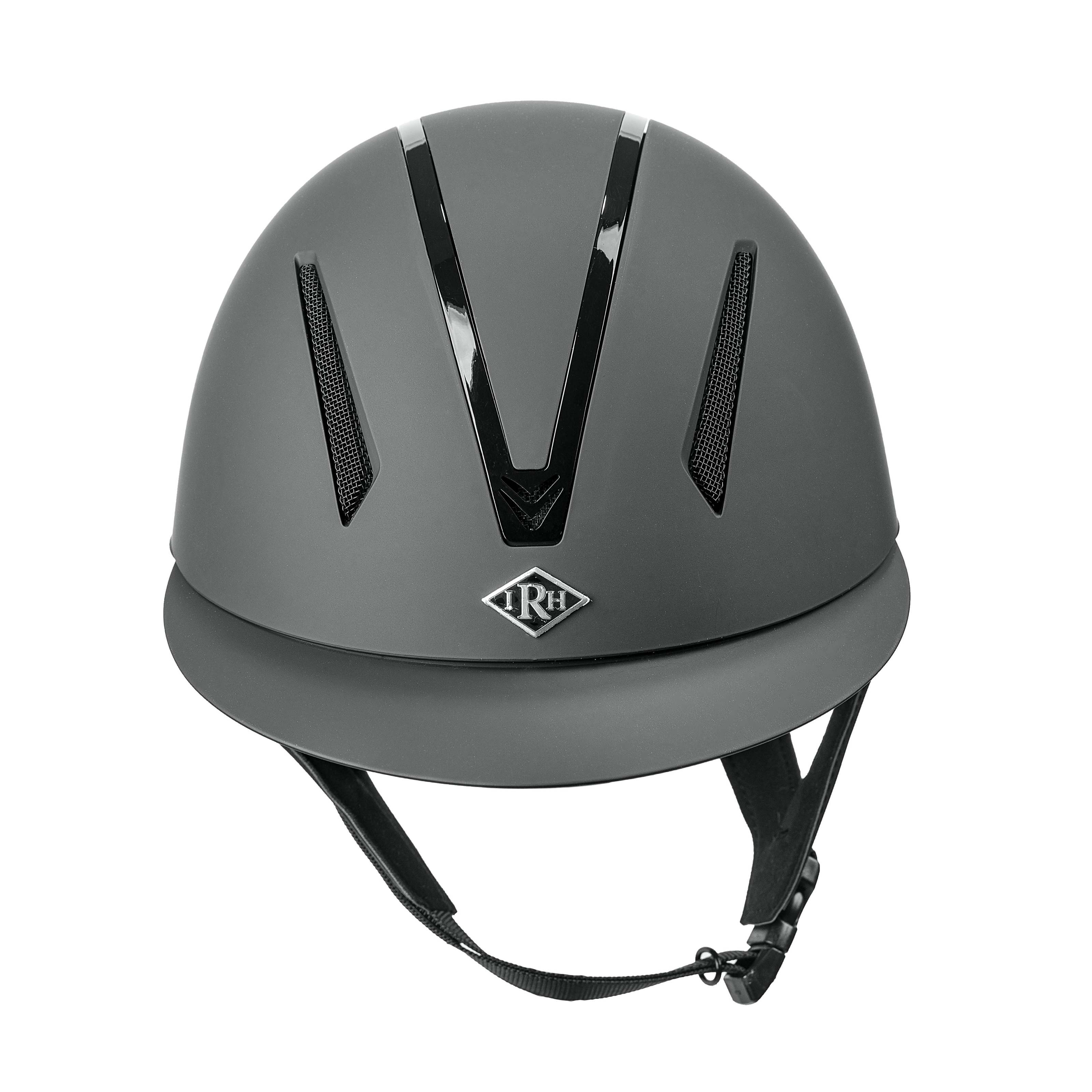 IRH F1 Helmet - Matte Black/Gloss Black - IRH-F1-Matte Black/Gloss ...