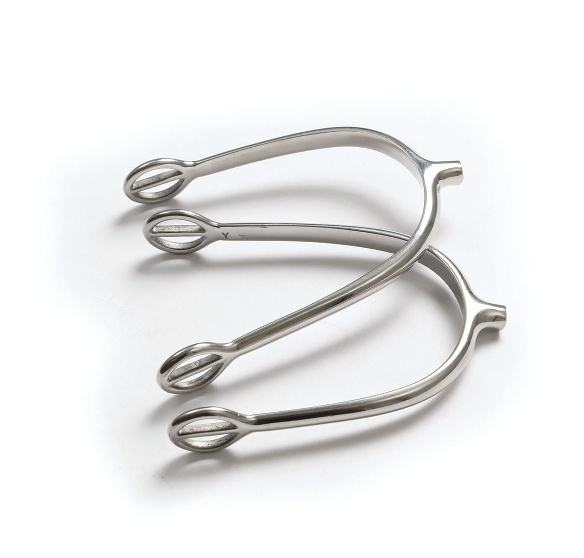 Shires Tom Thumb Spurs - Steel - Shires-88707-STEEL - Tack Of The Day