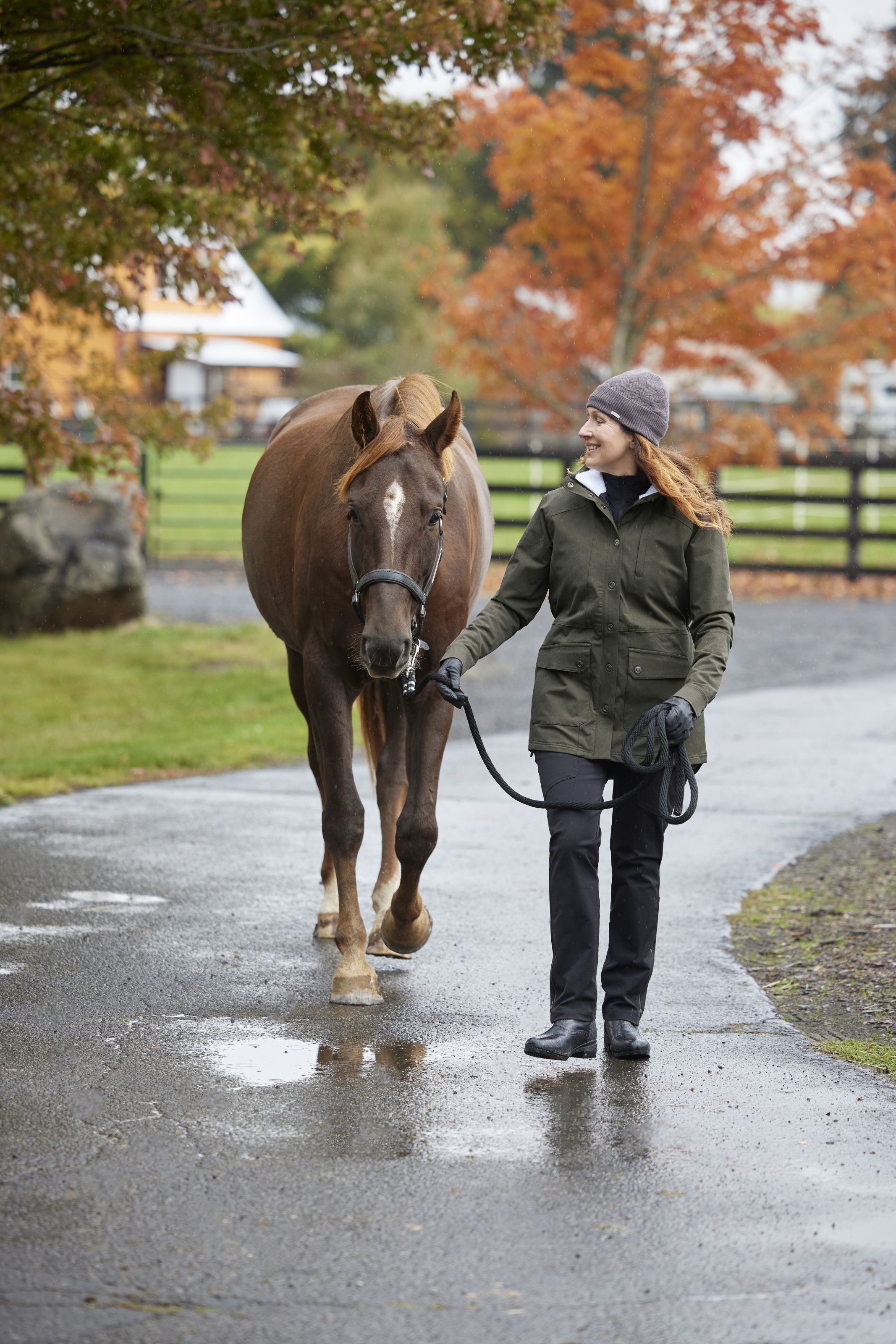 Kerrits Women's Winter Workhorse Barn Jacket - Olive - Kerrits-40713 ...
