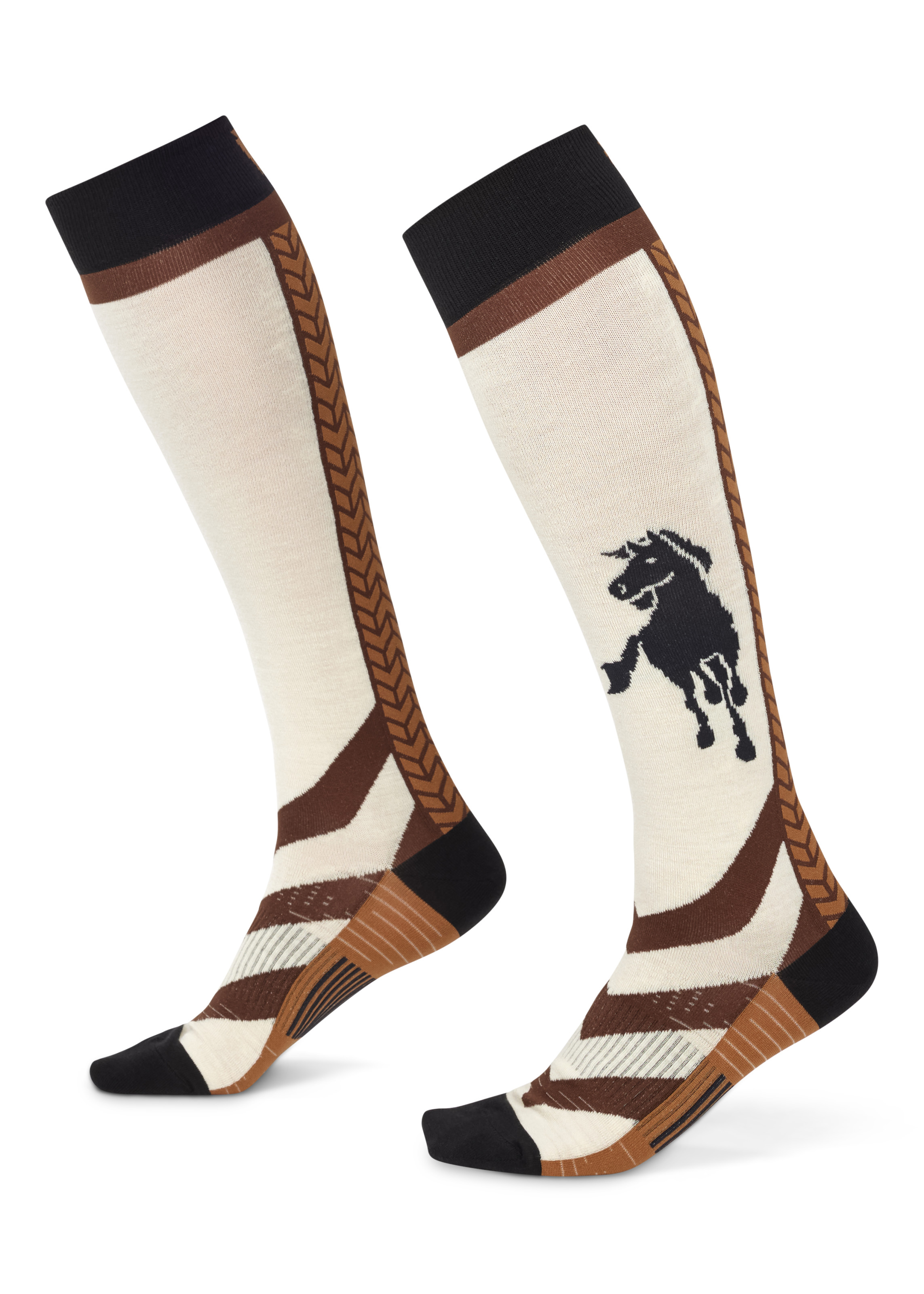 Kerrits Kids' Free Spirit Wool Knee-Hi Socks - Vanilla - Kerrits-30498 ...
