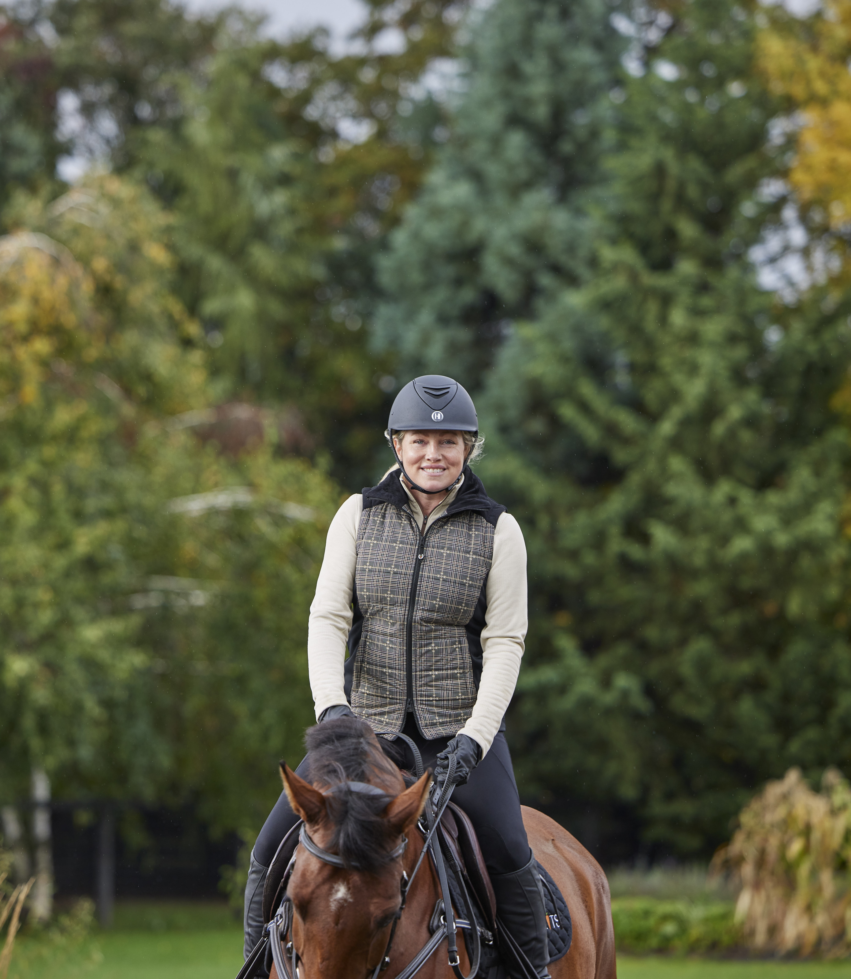 Kerrits Women's Bits Of Plaid Quilted Vest - EQ Plaid - Kerrits-40731 ...