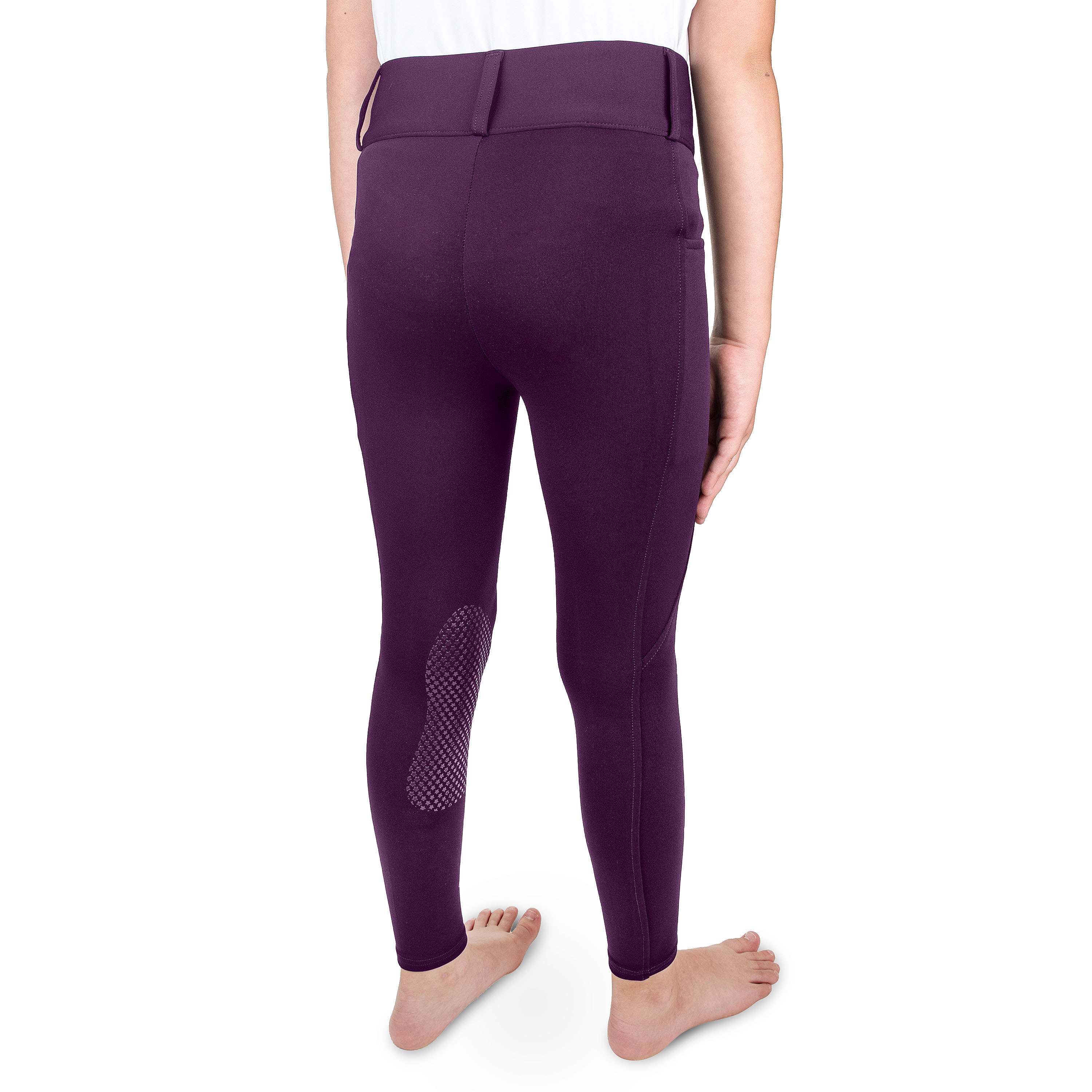 Equistar Kids' Active Rider Performance Tights - Purple Pop - Equistar ...