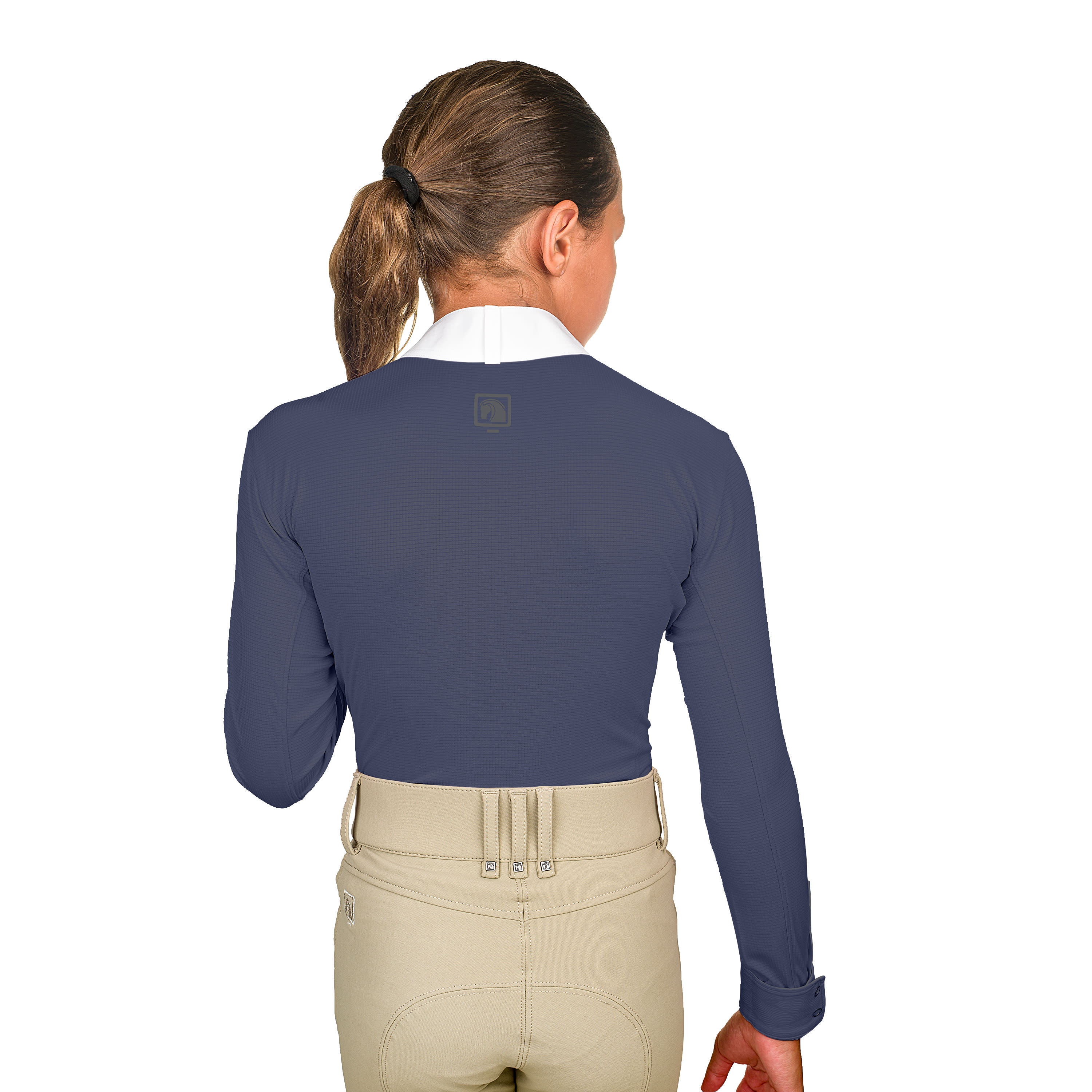 Romfh Kids' Classic Long Sleeve Show Shirt - White/White/Navy - Romfh ...