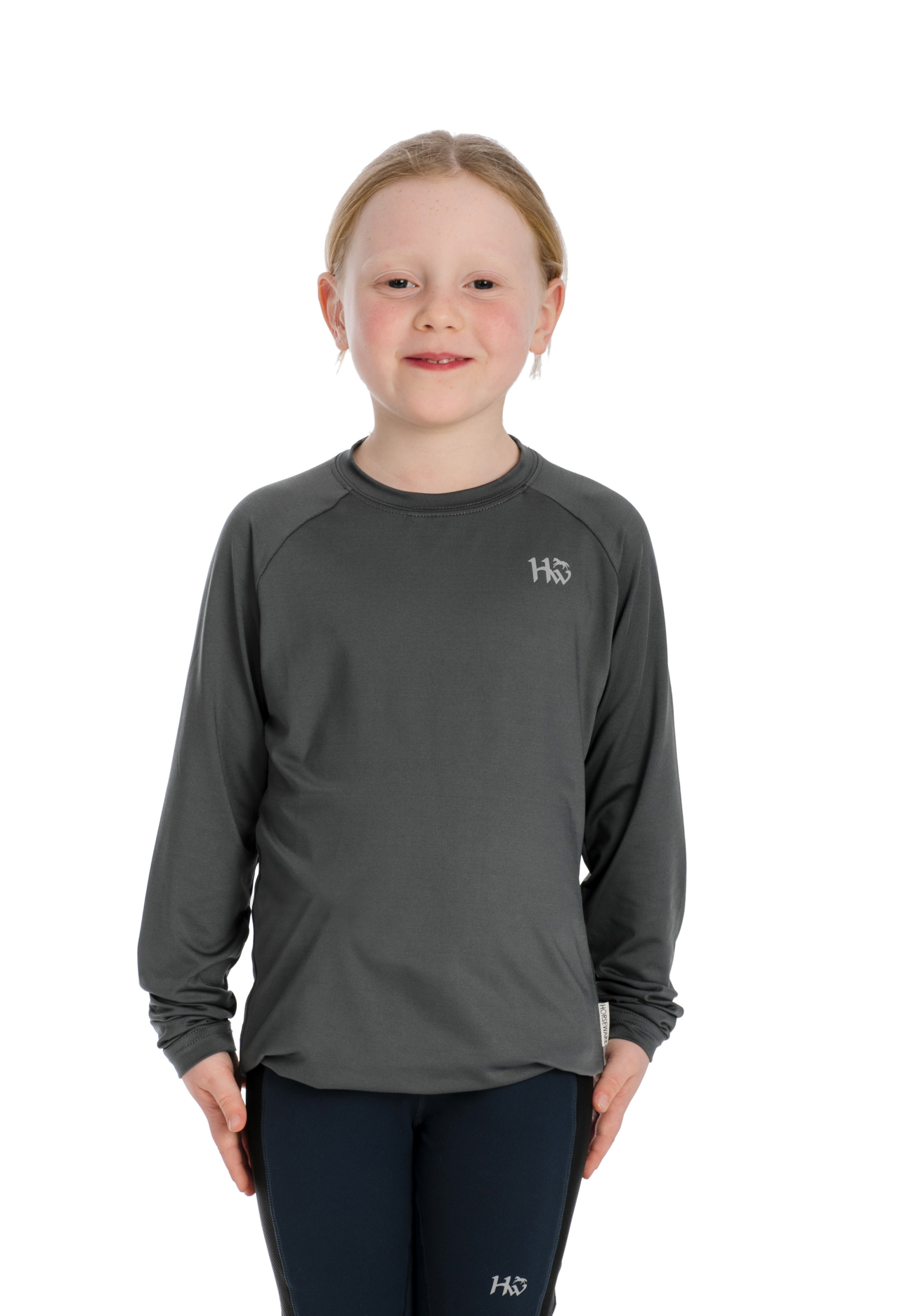 READY TO SHIP: Kids' Base Layer - 3-4 years - Grey - Tack Of The Day