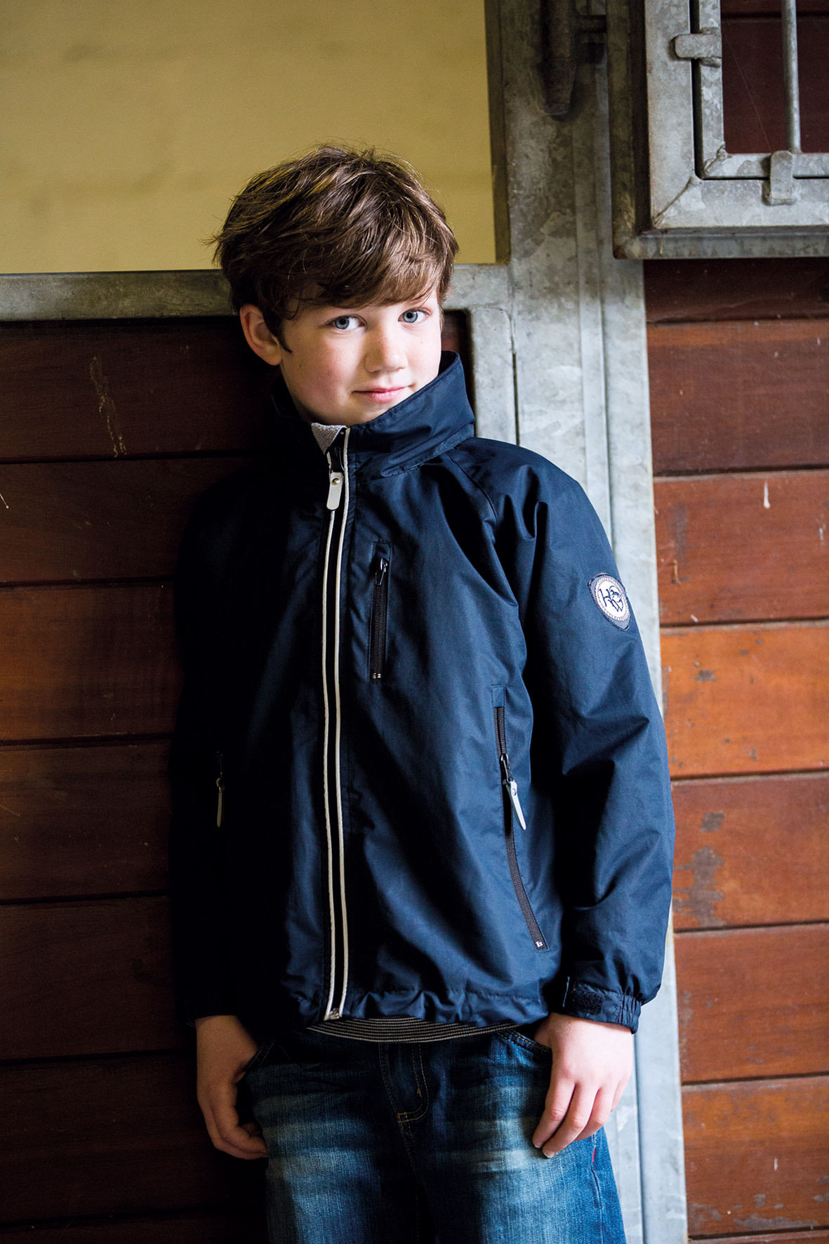 READY TO SHIP: Kids' Corrib Jacket - 5-6 years - Navy - Tack Of The Day