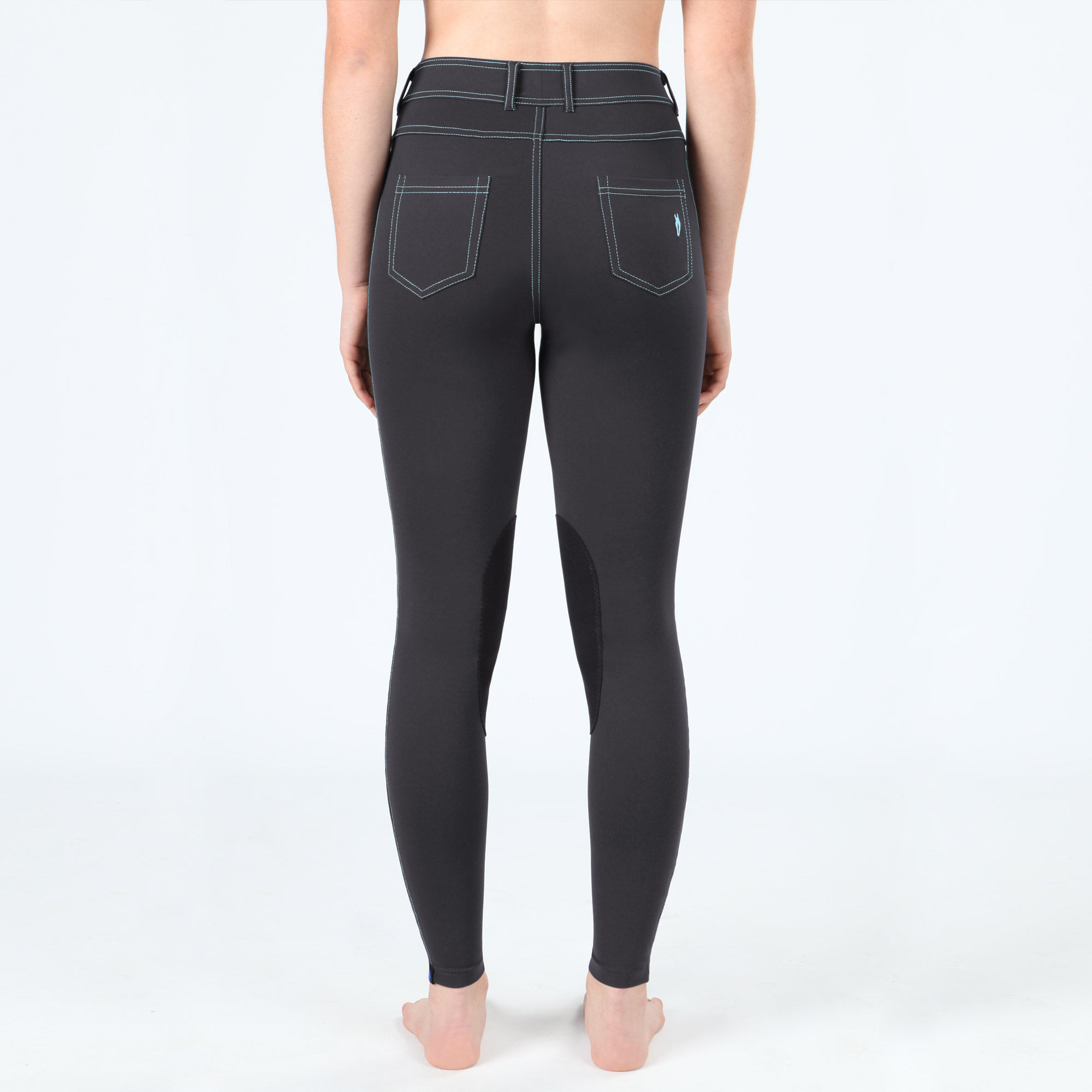 READY TO SHIP: Women's Cordova Knee Patch Tights - Medium - Graphite ...