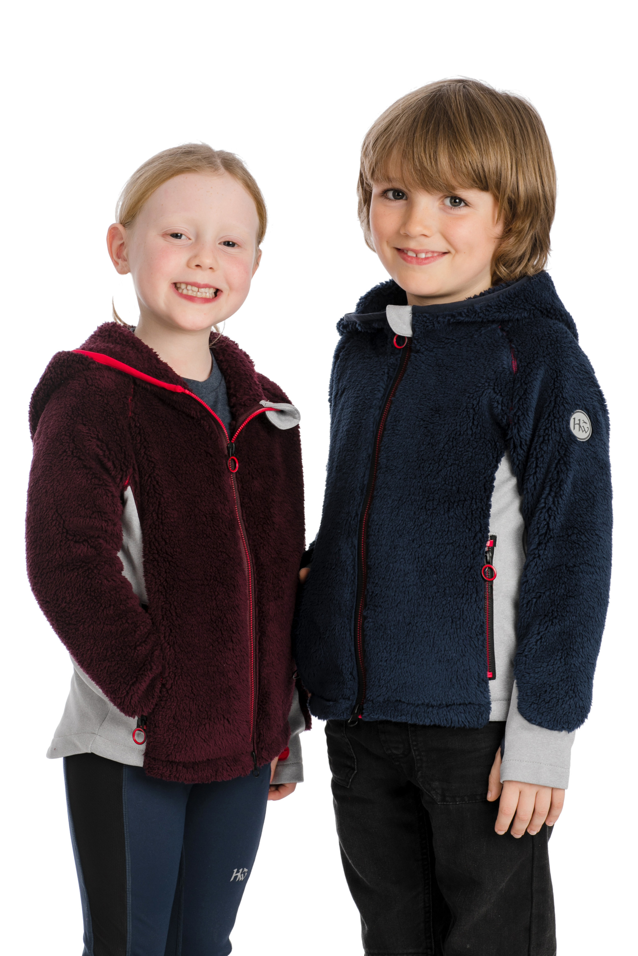 READY TO SHIP: Kids' Sherpa Jacket - 3-4 years - Navy - Tack Of The Day