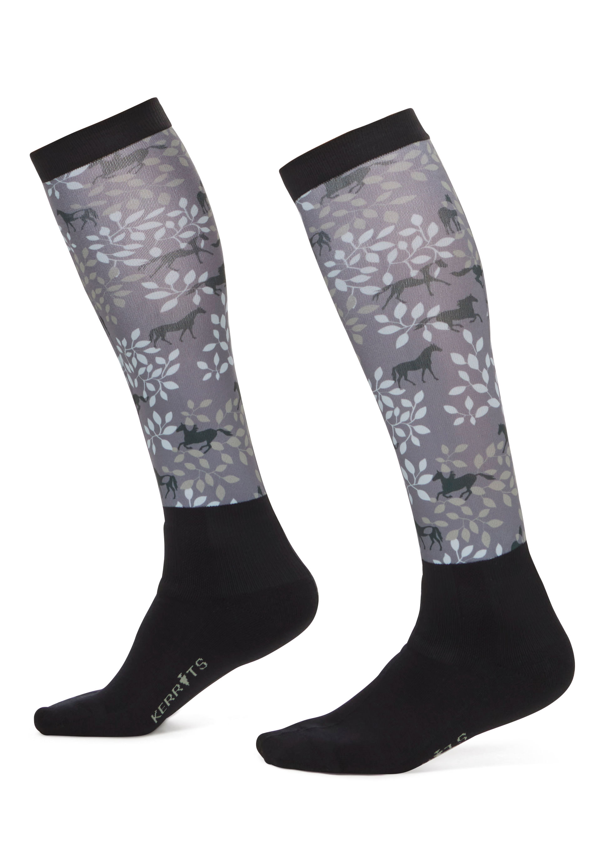 Kerrits Women's Dual Zone Boot Socks - Sage Stone Branching Out ...