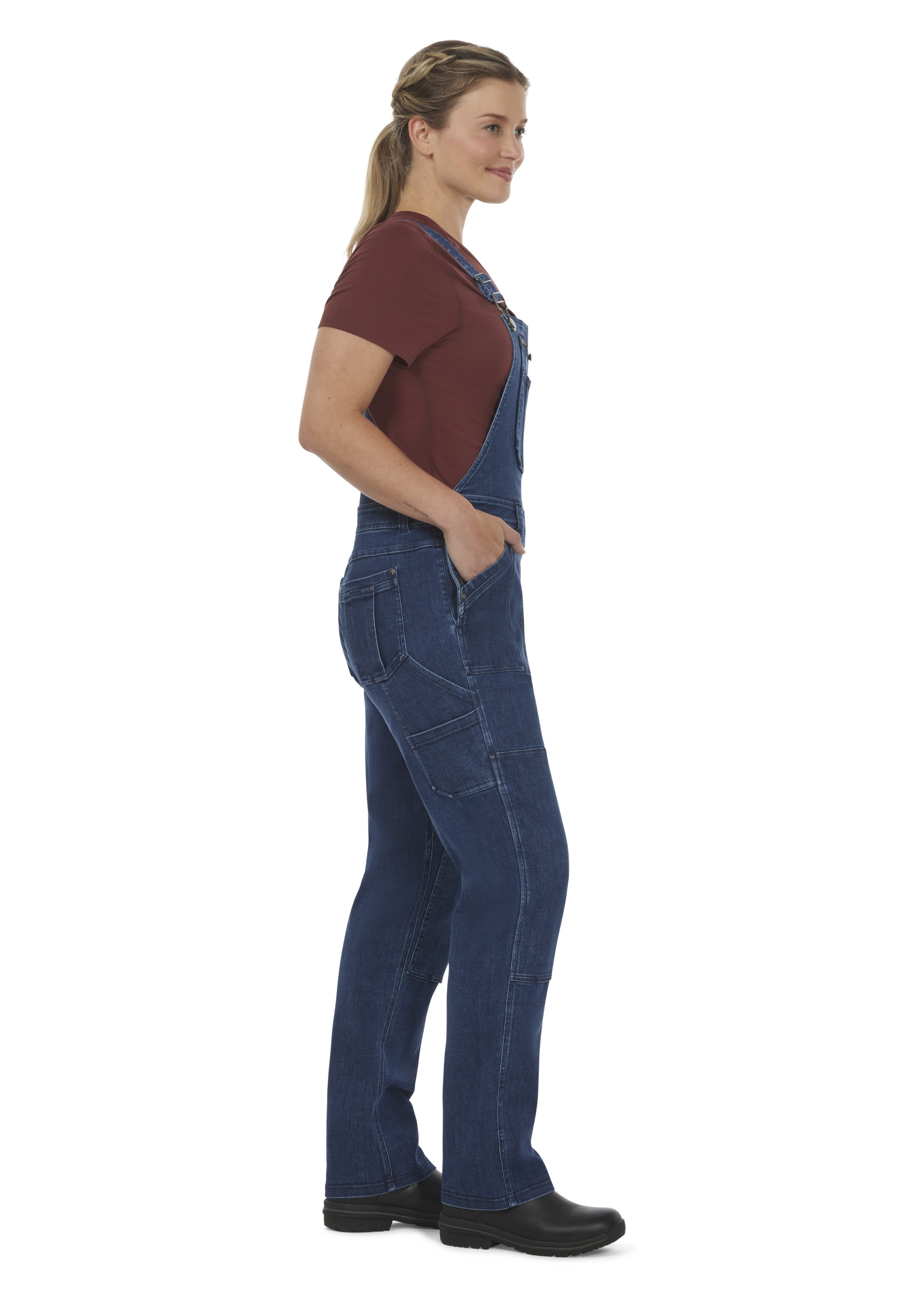 Kerrits Women's Stable Hand Stretch Overalls - Denim - Kerrits-50462 ...