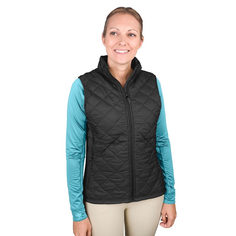 BARGAIN BARN: Women's Classic Barn Vest - XX Large - Black - Tack Of ...
