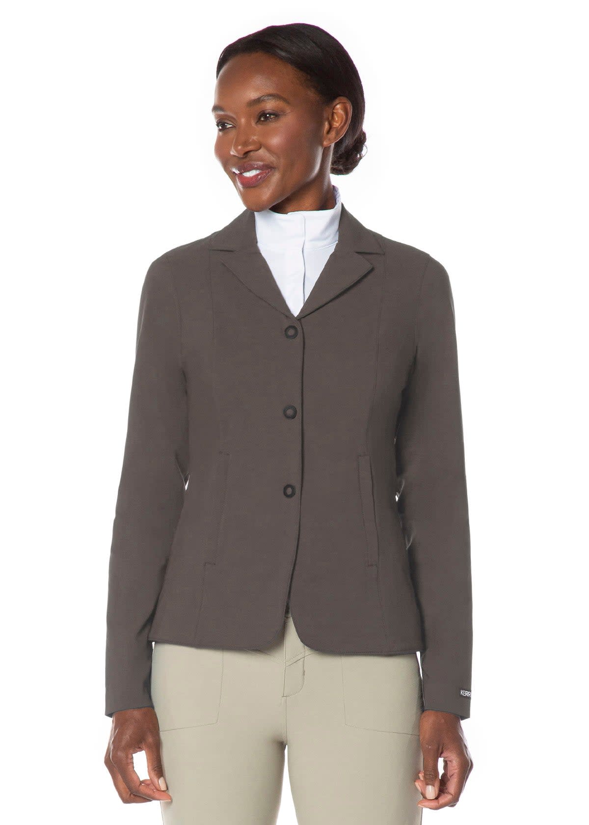 Kerrits Women's Stretch Competitor Koat 3 Snap - Sable - Kerrits-40398 ...