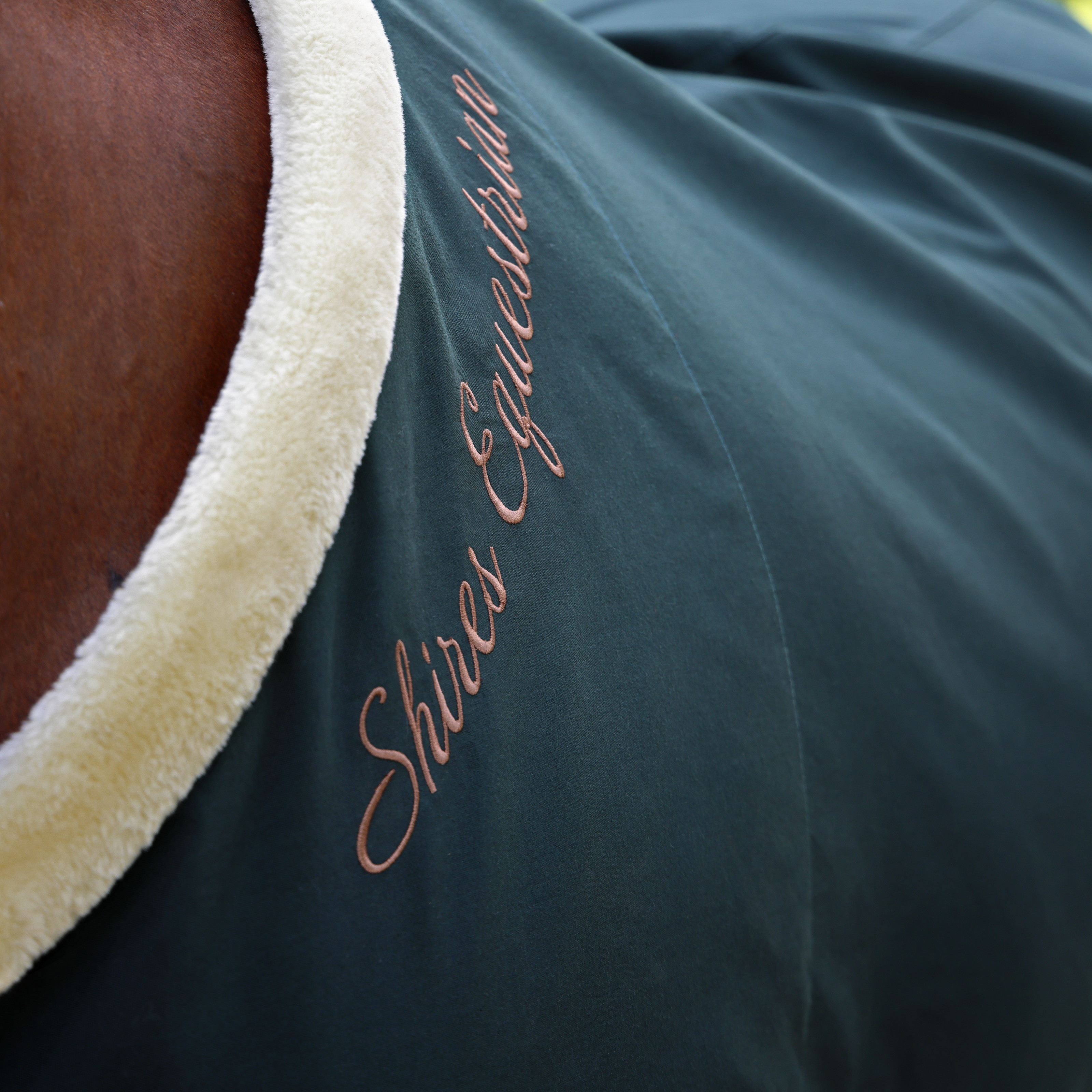 Shires Deluxe Stable Sheet - Green - Shires-10228-GREEN - Tack Of The Day