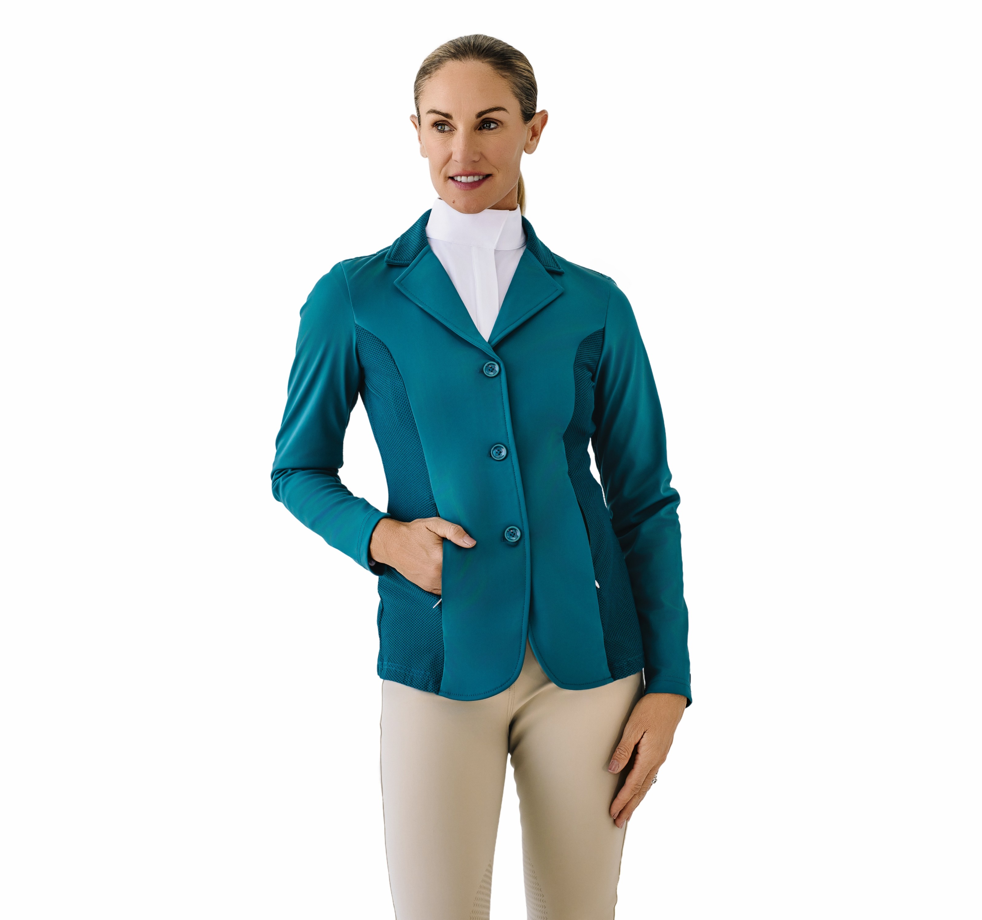 Ovation Women's Hybrid II Show Coat - Deep Teal - Ovation-400013-DPTEA ...