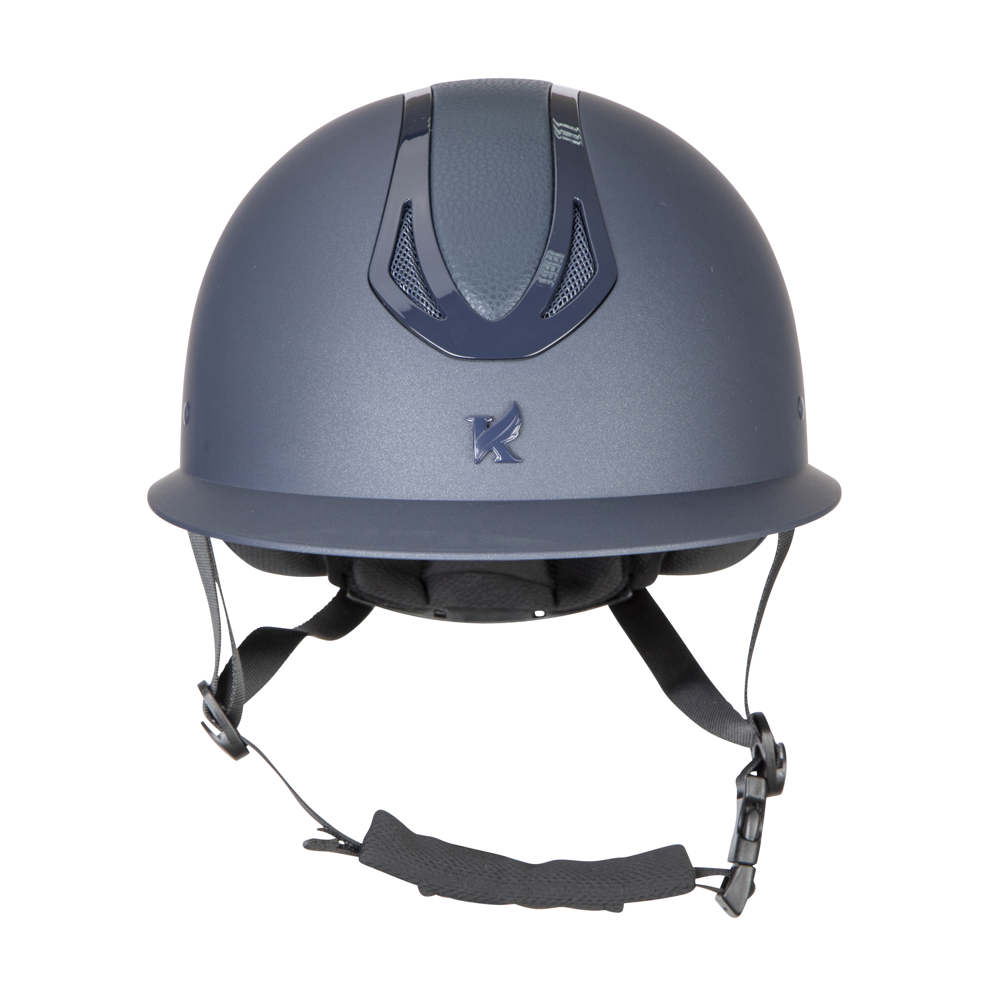 Karben Sonic Marzia Wide Peak Helmet - Navy - Karben-90040-NAVY - Tack ...